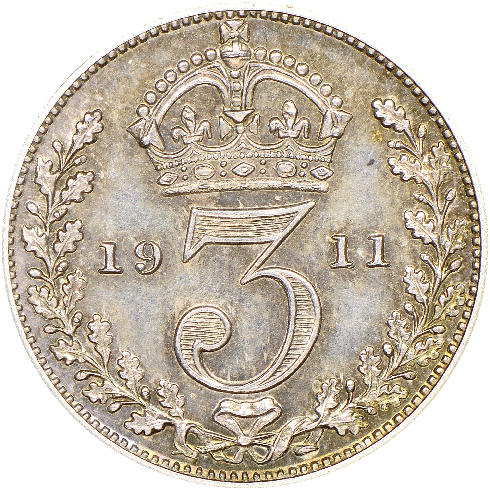 Great Britain 3 Pence KM 813 Prices & Values | NGC