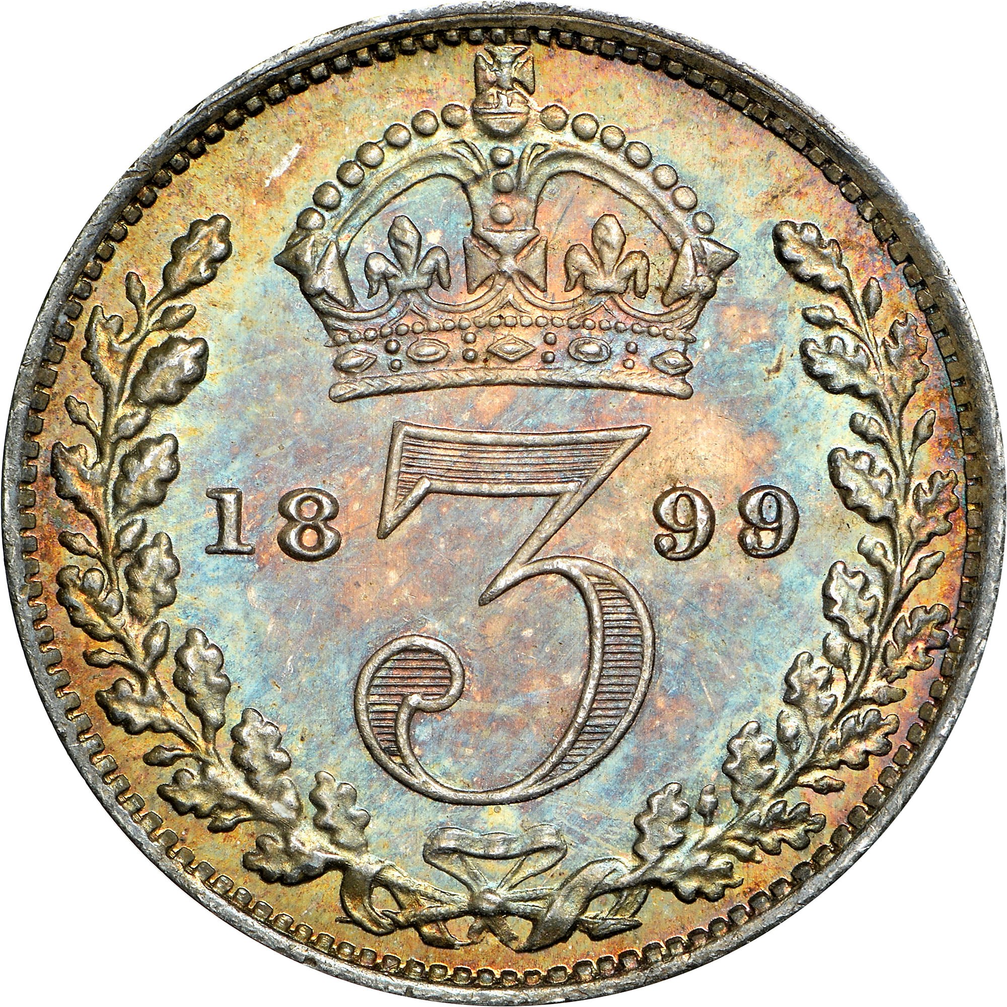 Great Britain 3 Pence KM 777 Prices & Values | NGC