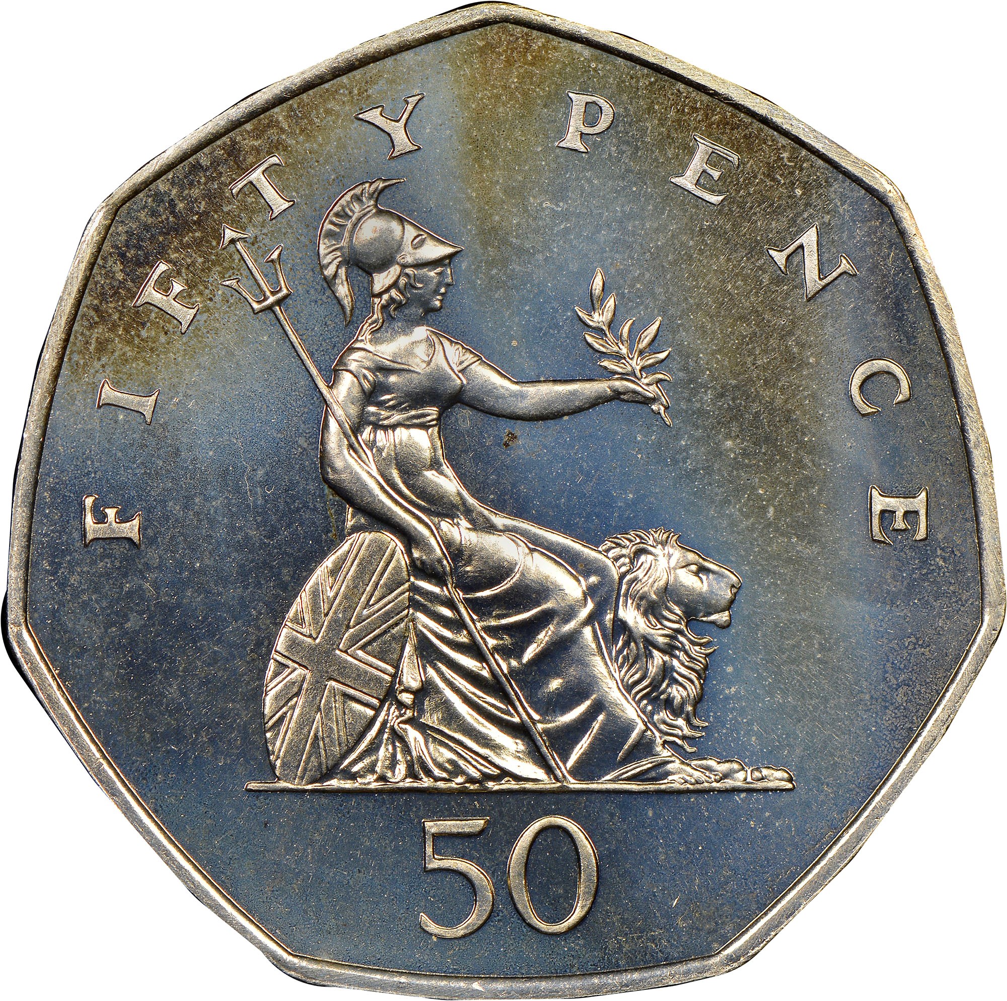 Great Britain 50 Pence KM 940 1 Prices Values NGC Great Britain 50 Pence KM 940 1 Prices Values NGC