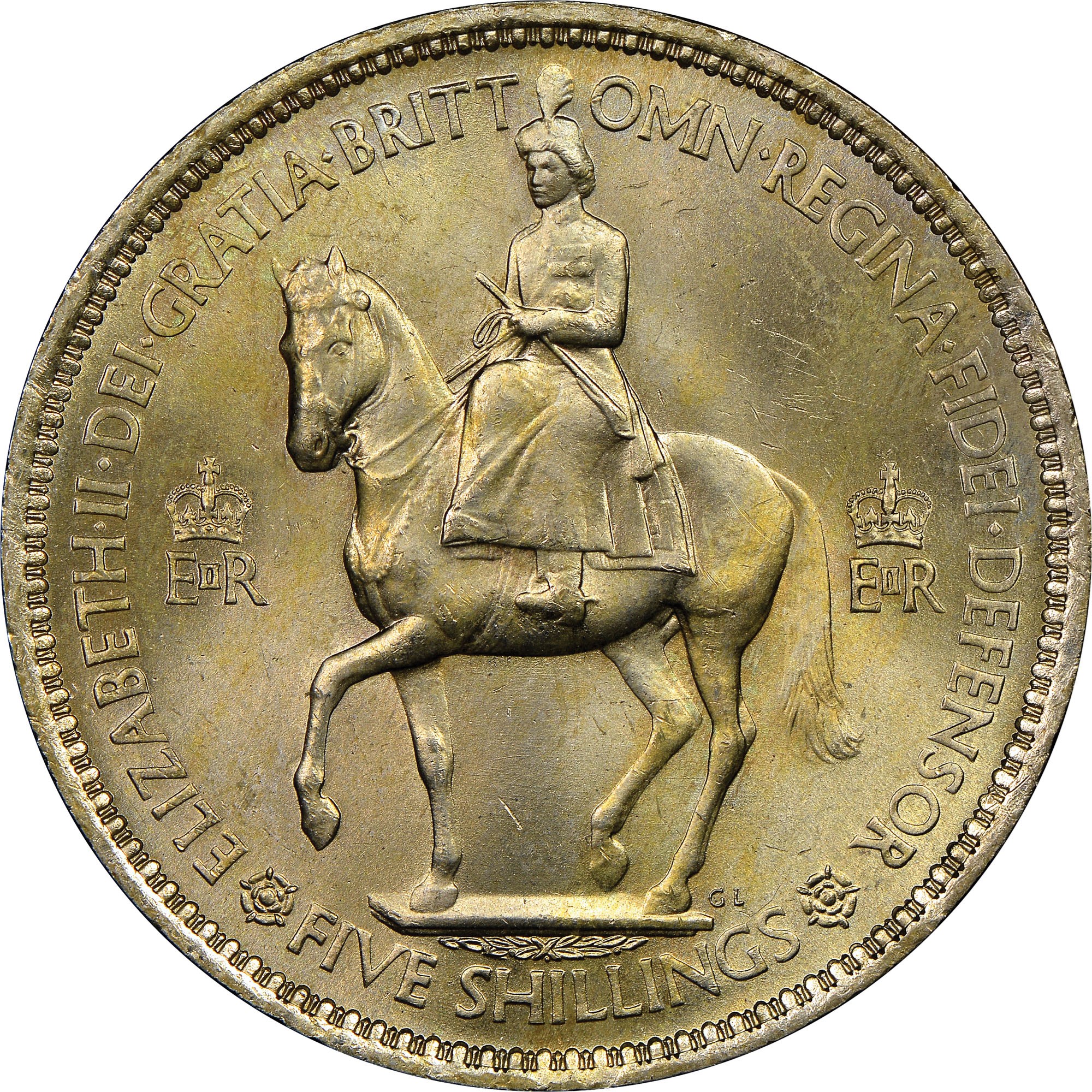 Great Britain Crown KM 894 Prices & Values | NGC