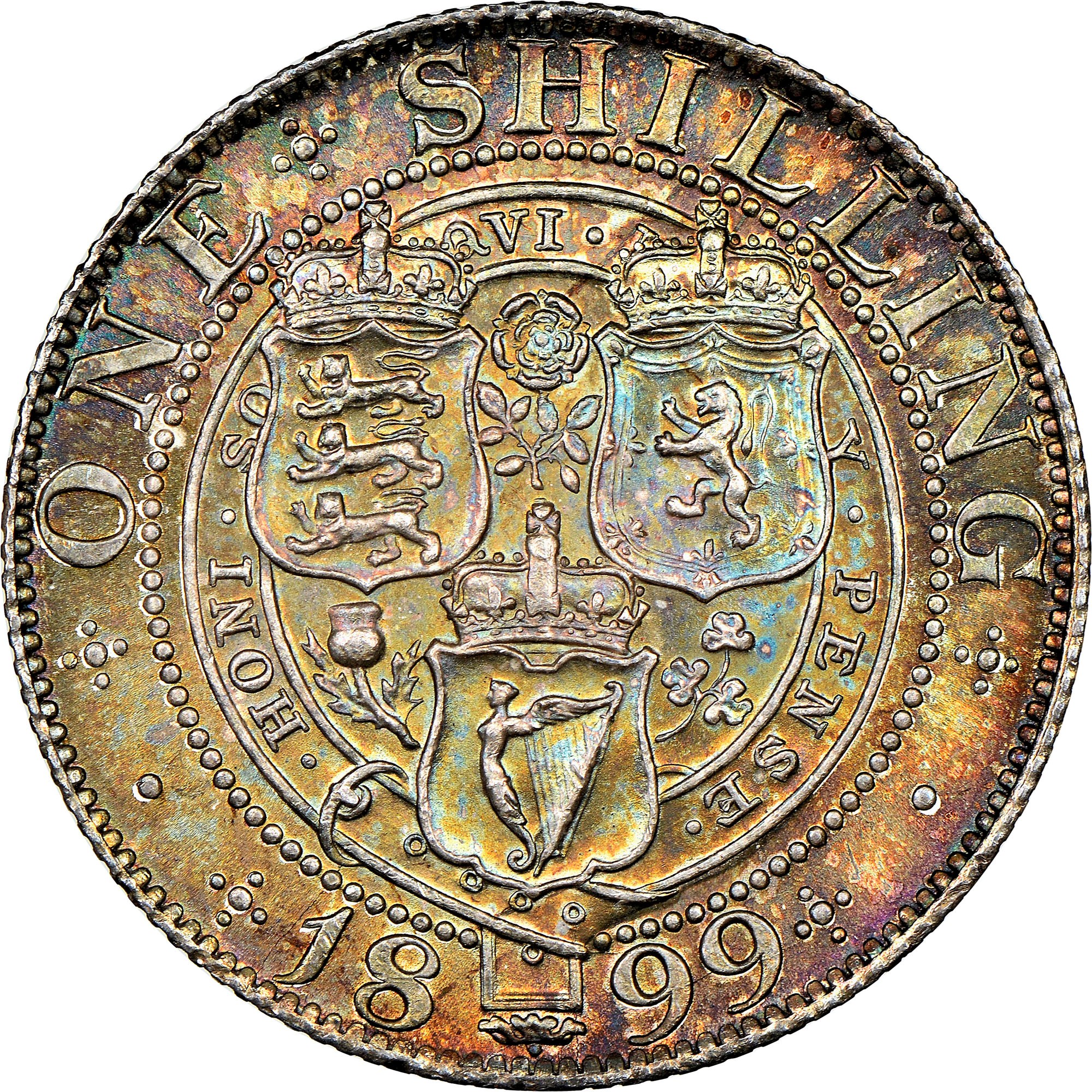 Great Britain Shilling KM 780 Prices & Values | NGC