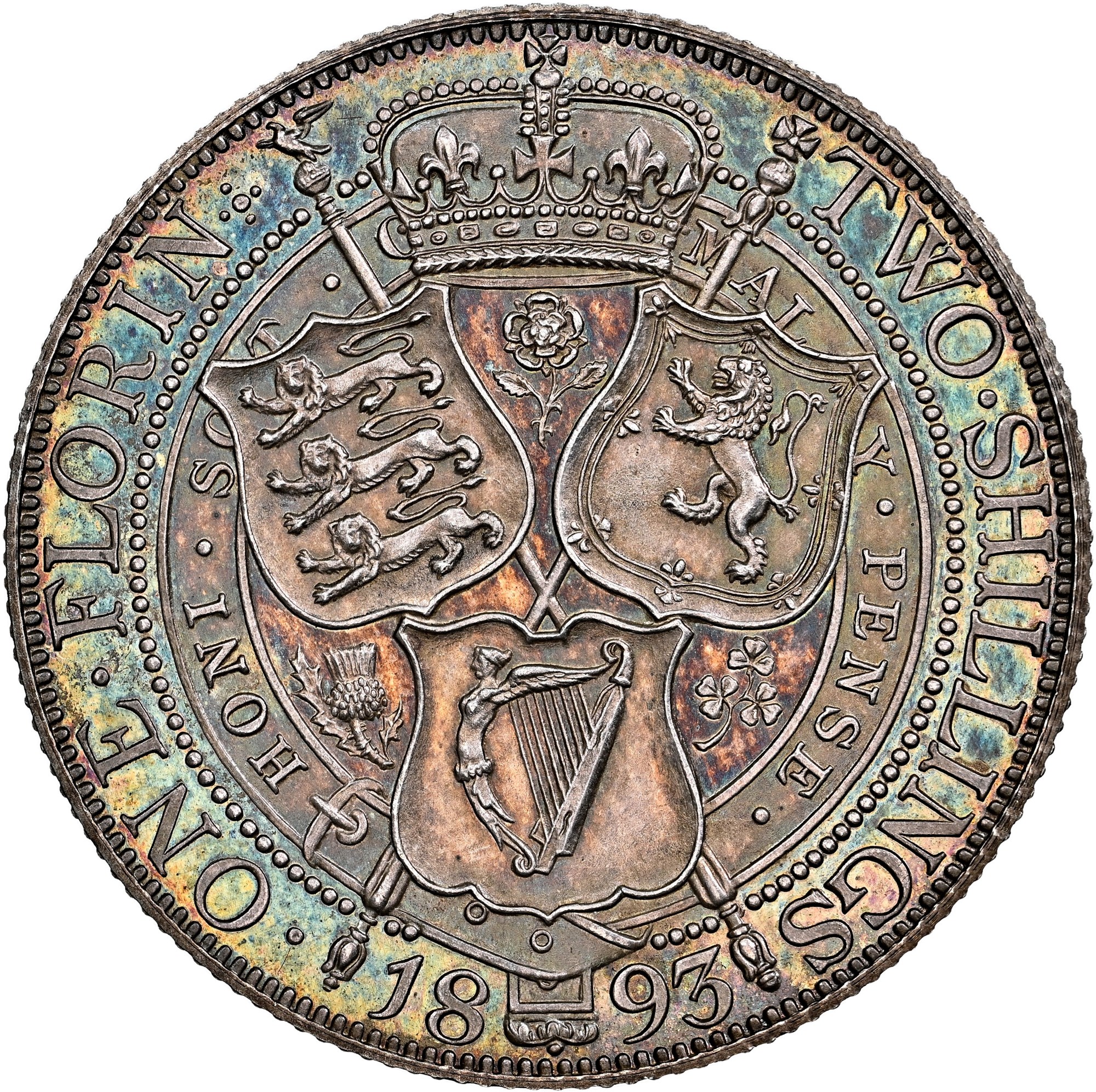 Great Britain Florin KM 781 Prices & Values | NGC