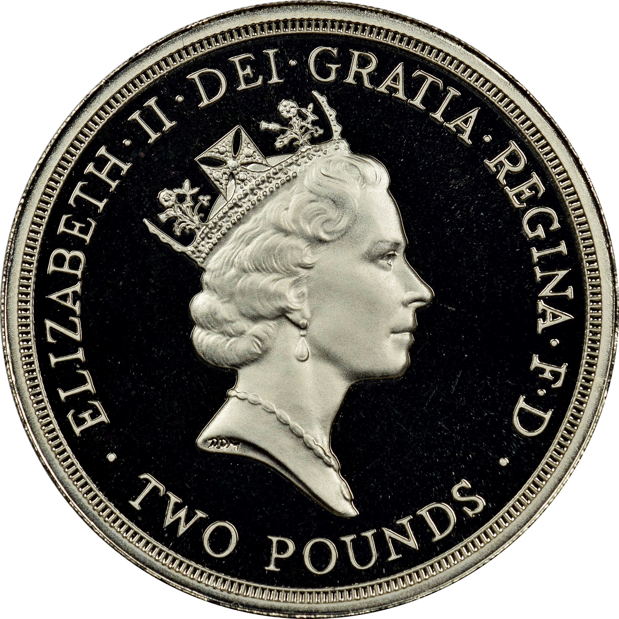 Great Britain 2 Pounds KM 947b Prices & Values | NGC