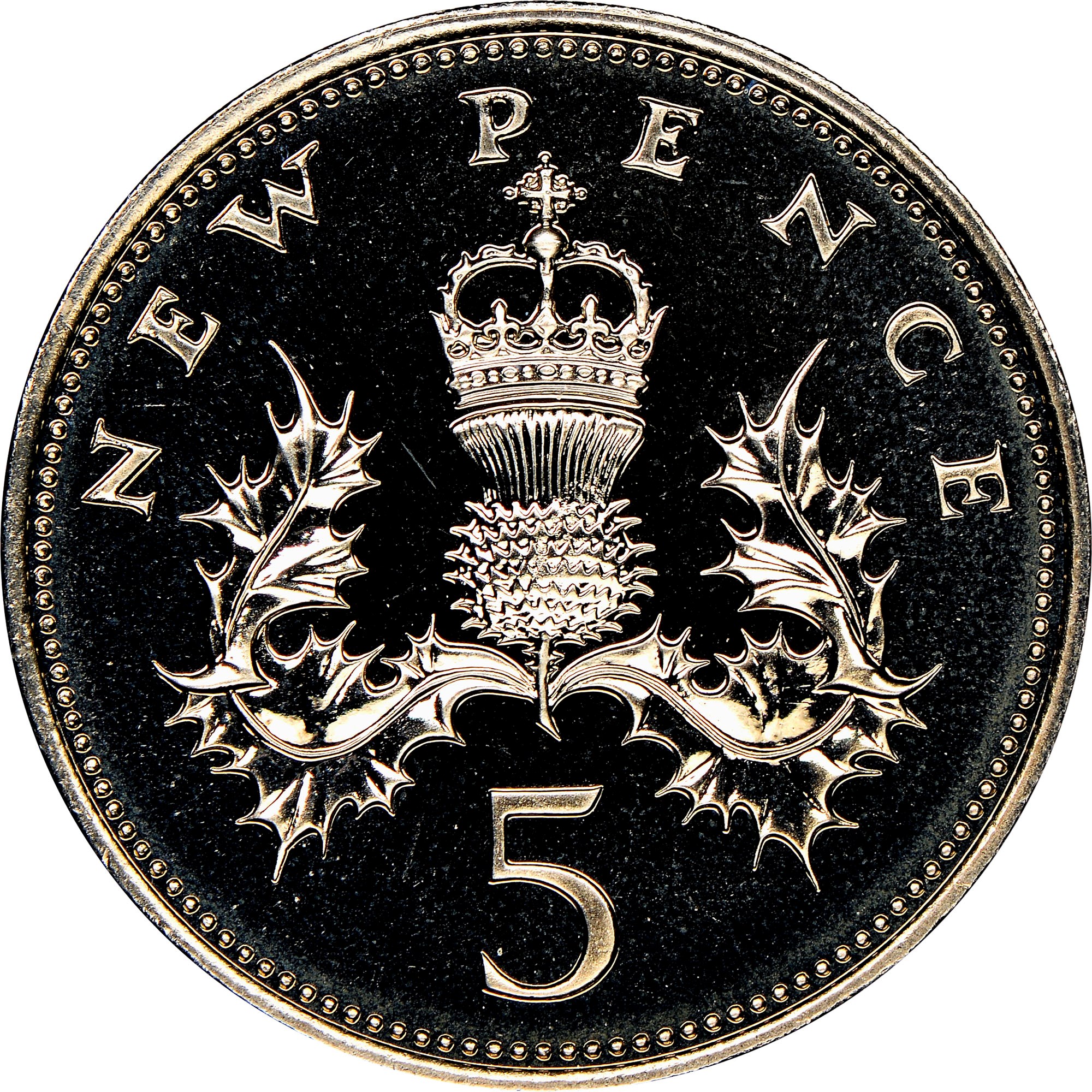 Great Britain 5 New Pence KM 911 Prices & Values | NGC