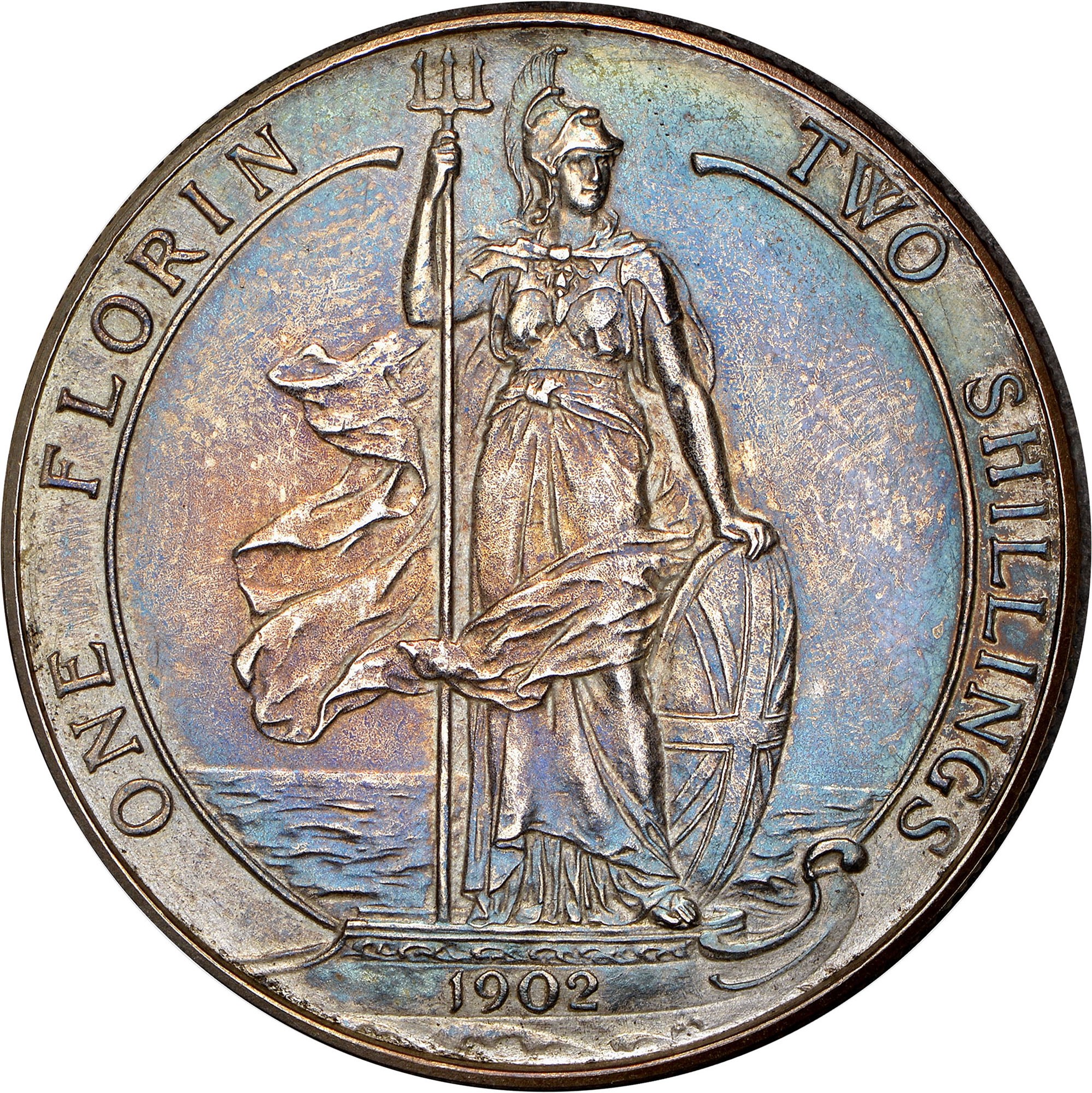 Great Britain Florin KM 801 Prices & Values | NGC