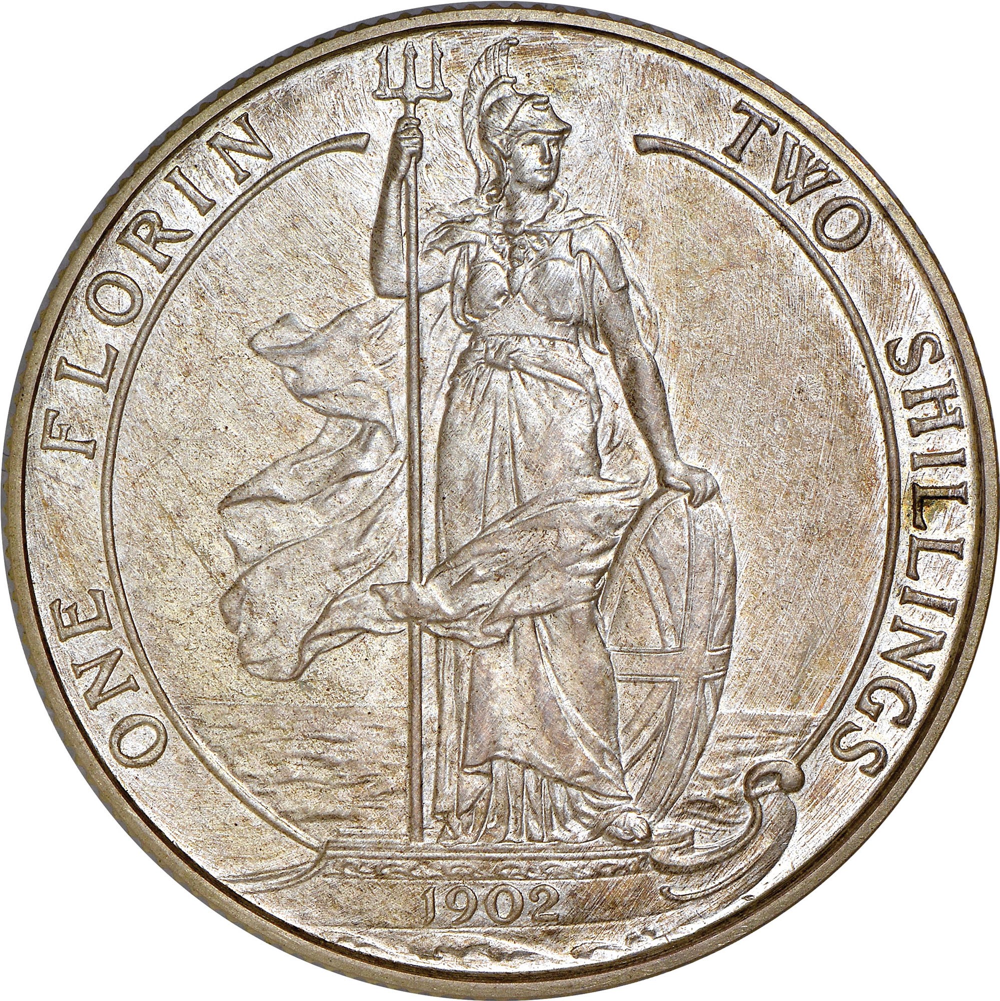 Great Britain Florin KM 801 Prices & Values | NGC