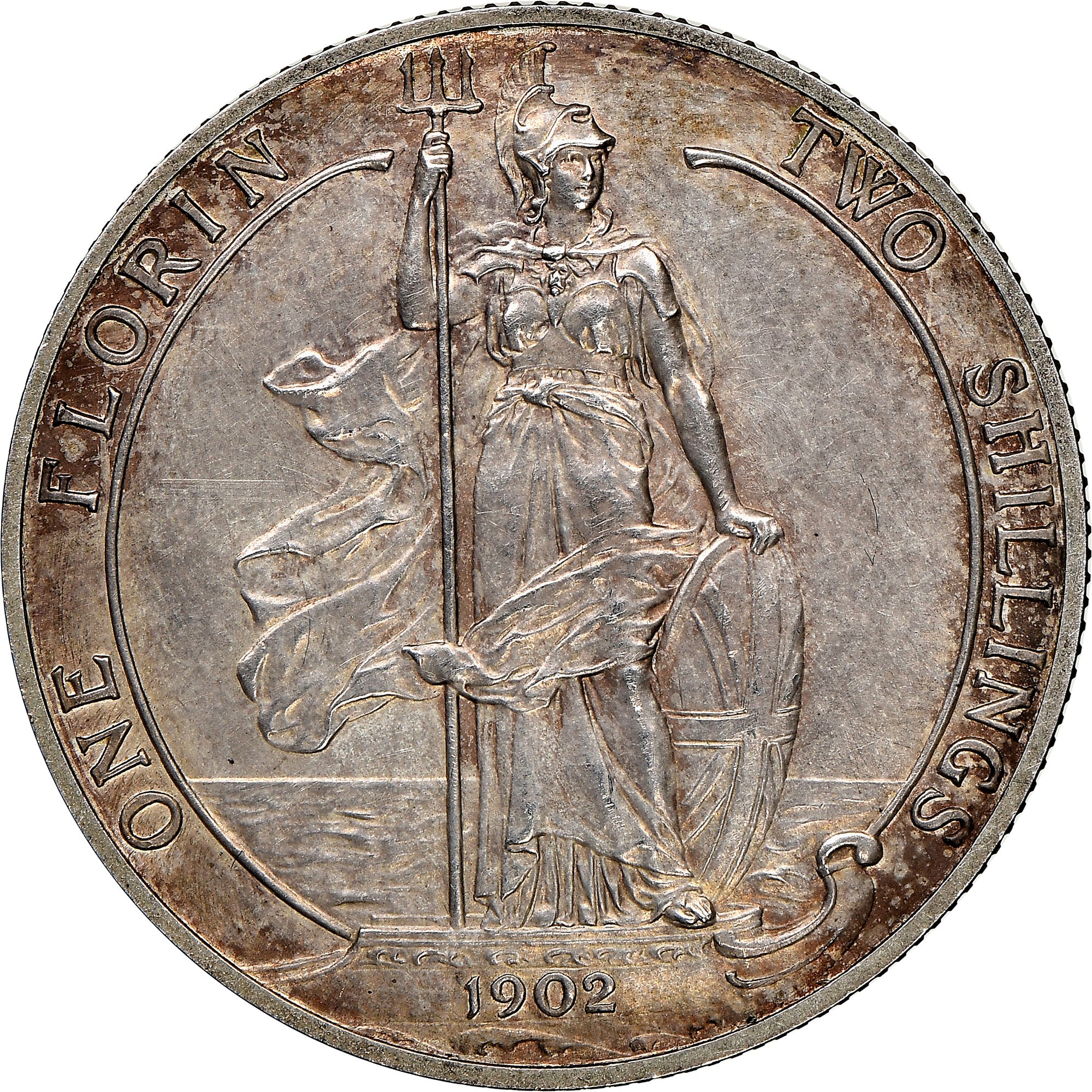 Great Britain Florin KM 801 Prices & Values | NGC