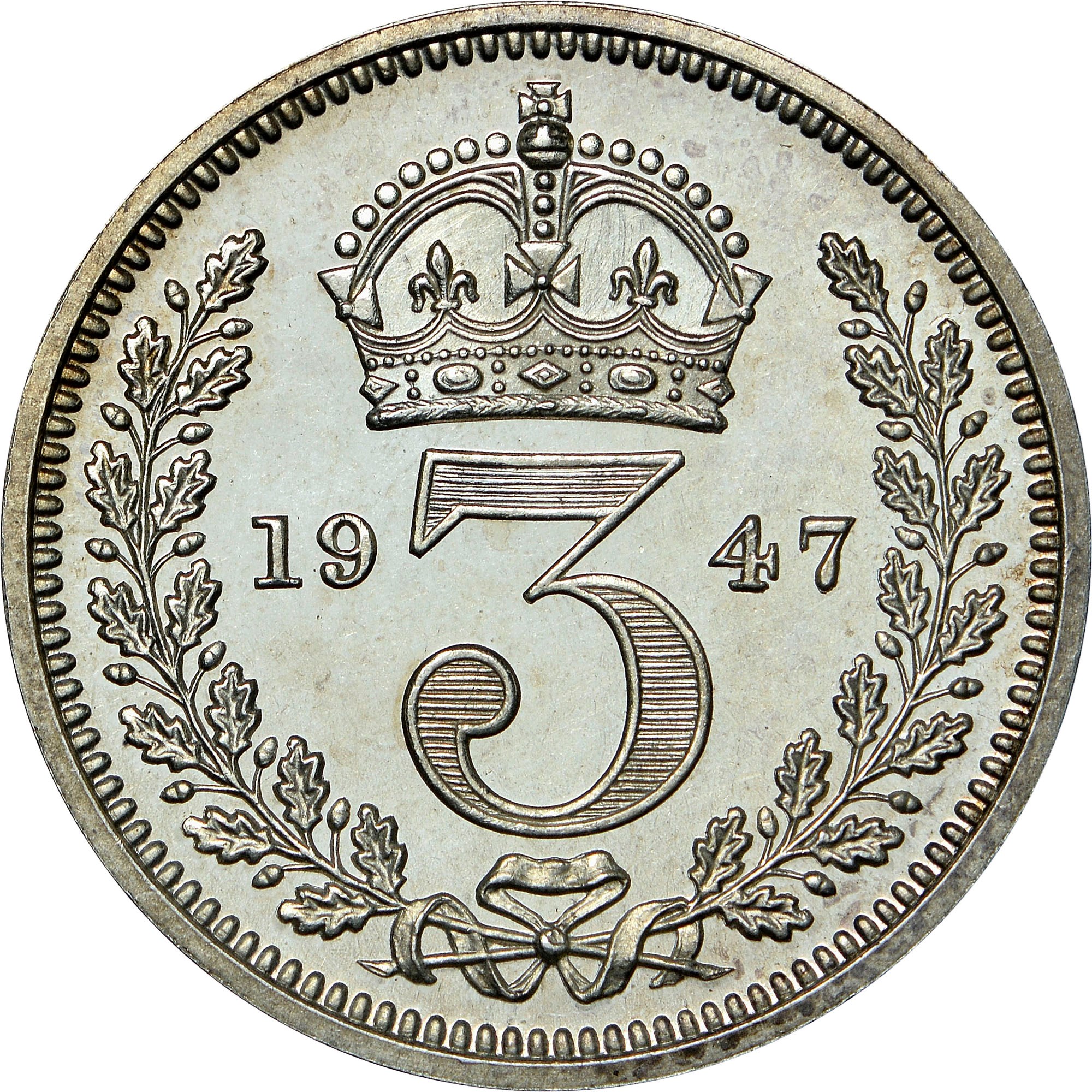 Great Britain 3 Pence KM 850a Prices & Values | NGC