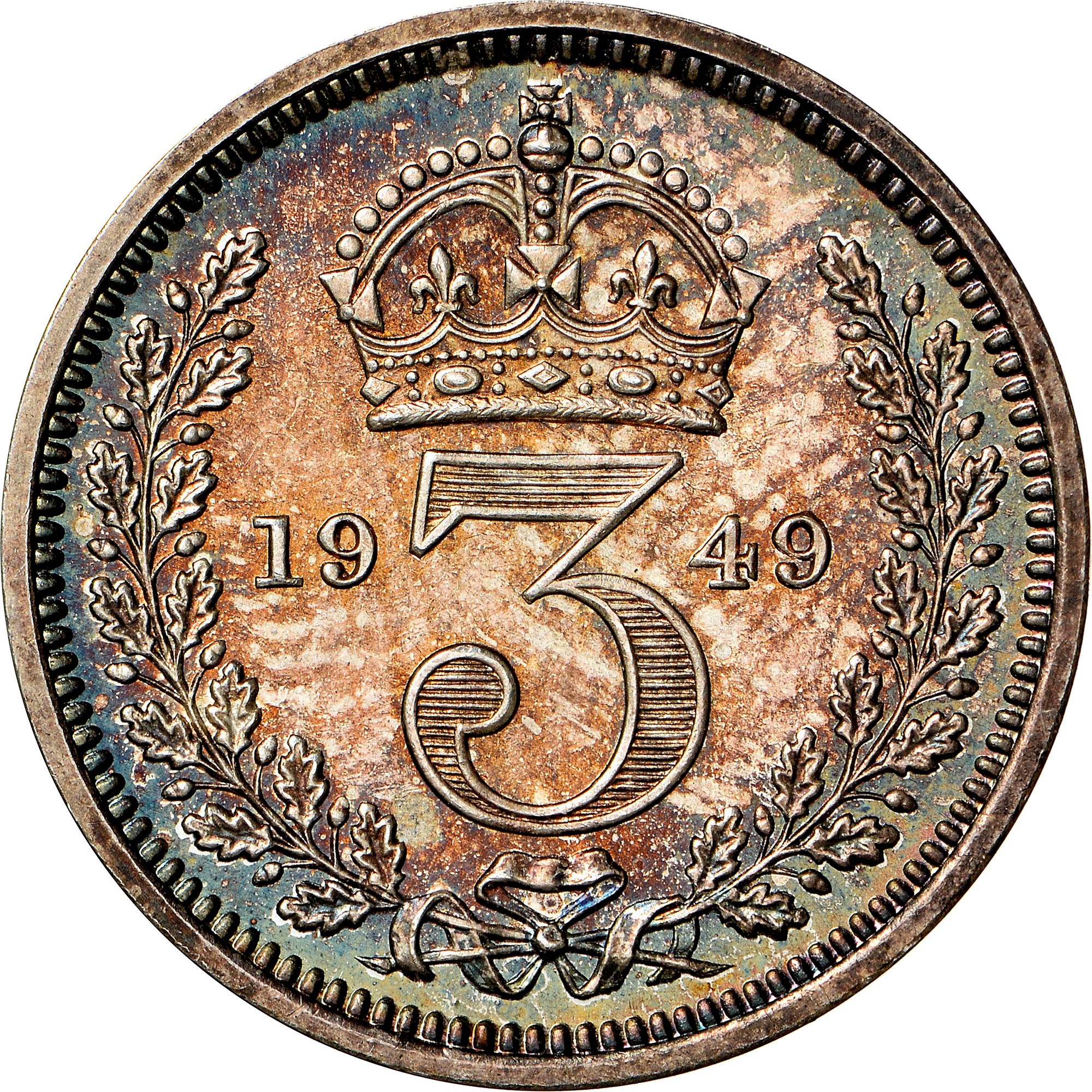 Great Britain 3 Pence KM 872 Prices & Values | NGC