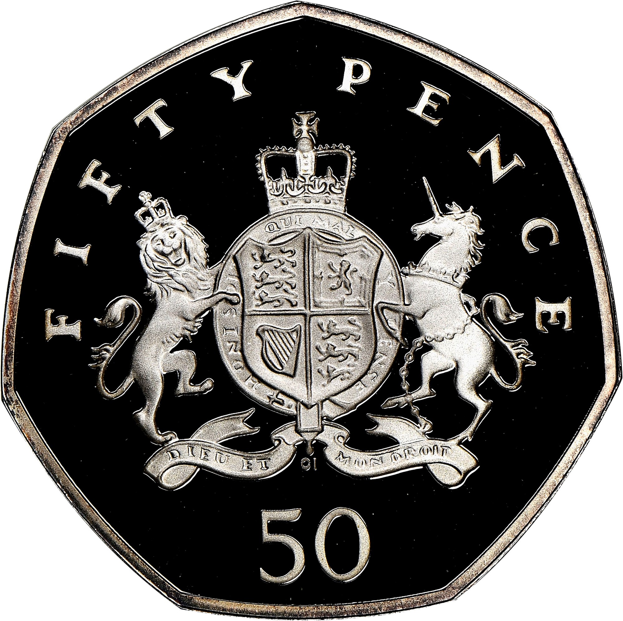 Great Britain 50 Pence KM 1246a Prices & Values | NGC