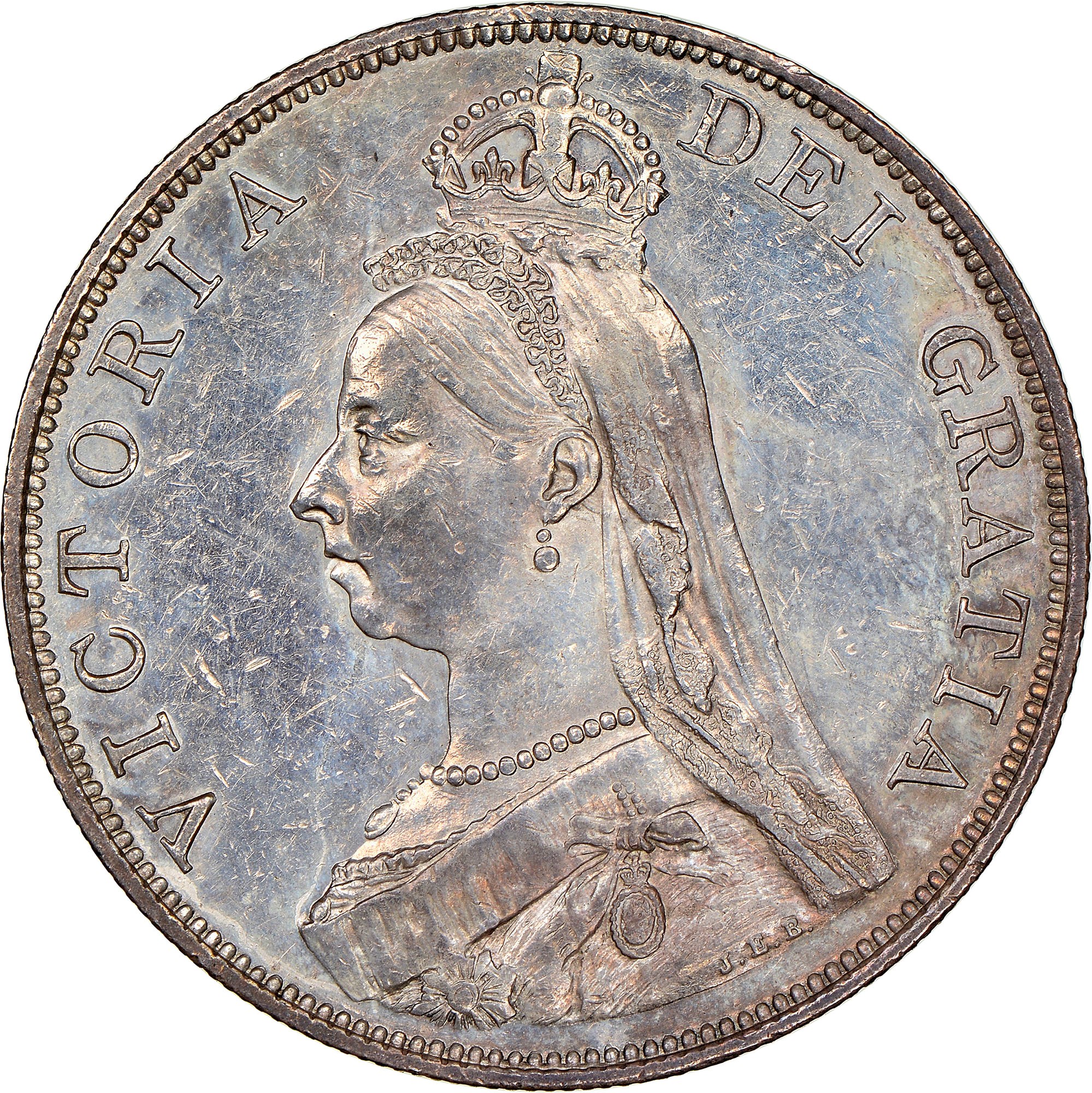 Great Britain Double Florin KM 763 Prices & Values | NGC