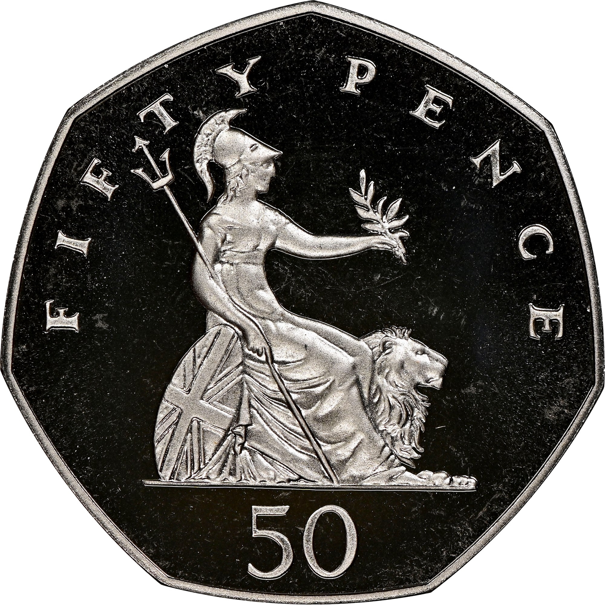Great Britain 50 Pence KM 940.1 Prices & Values | NGC