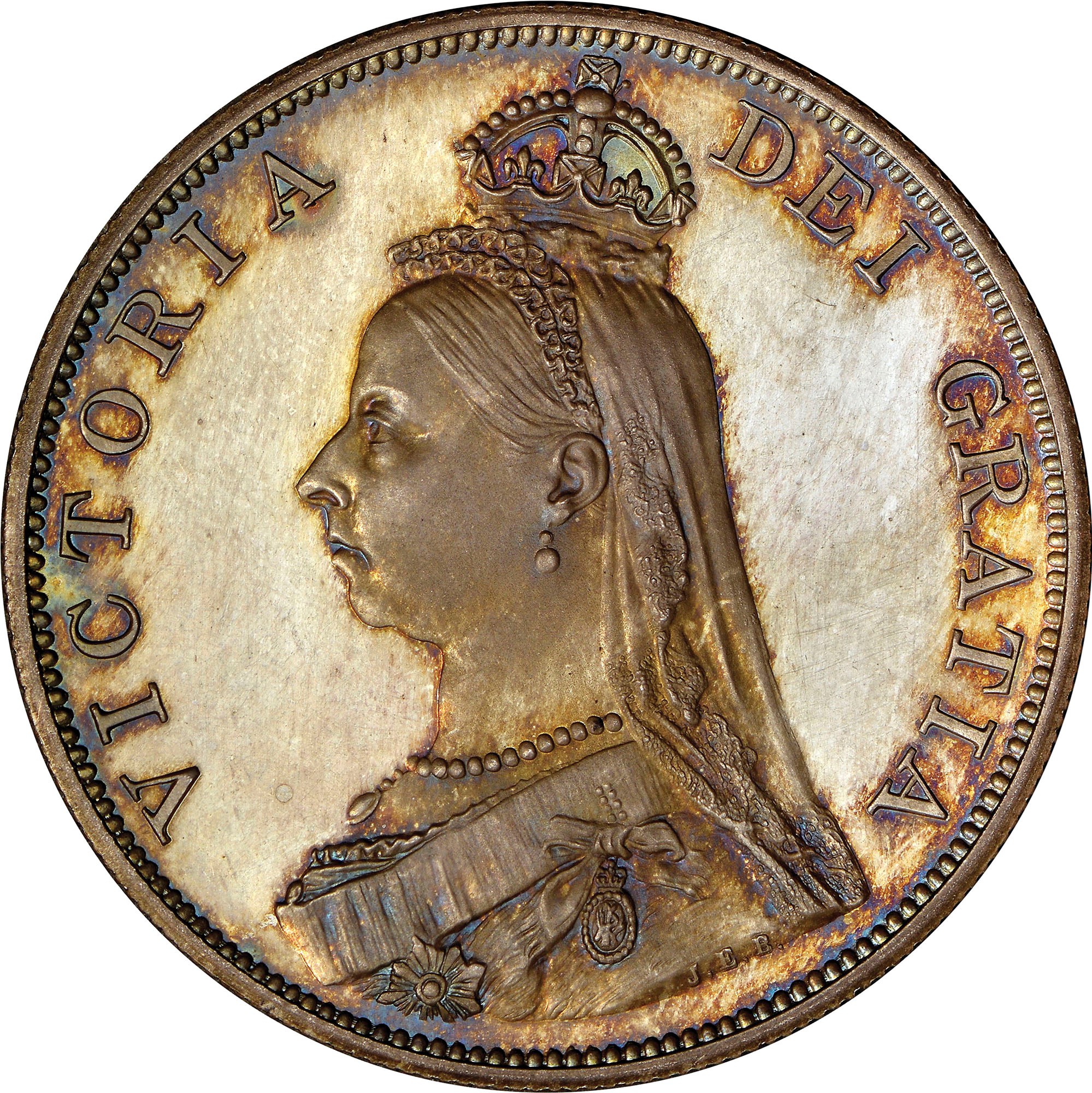 Great Britain Double Florin KM 763 Prices & Values | NGC