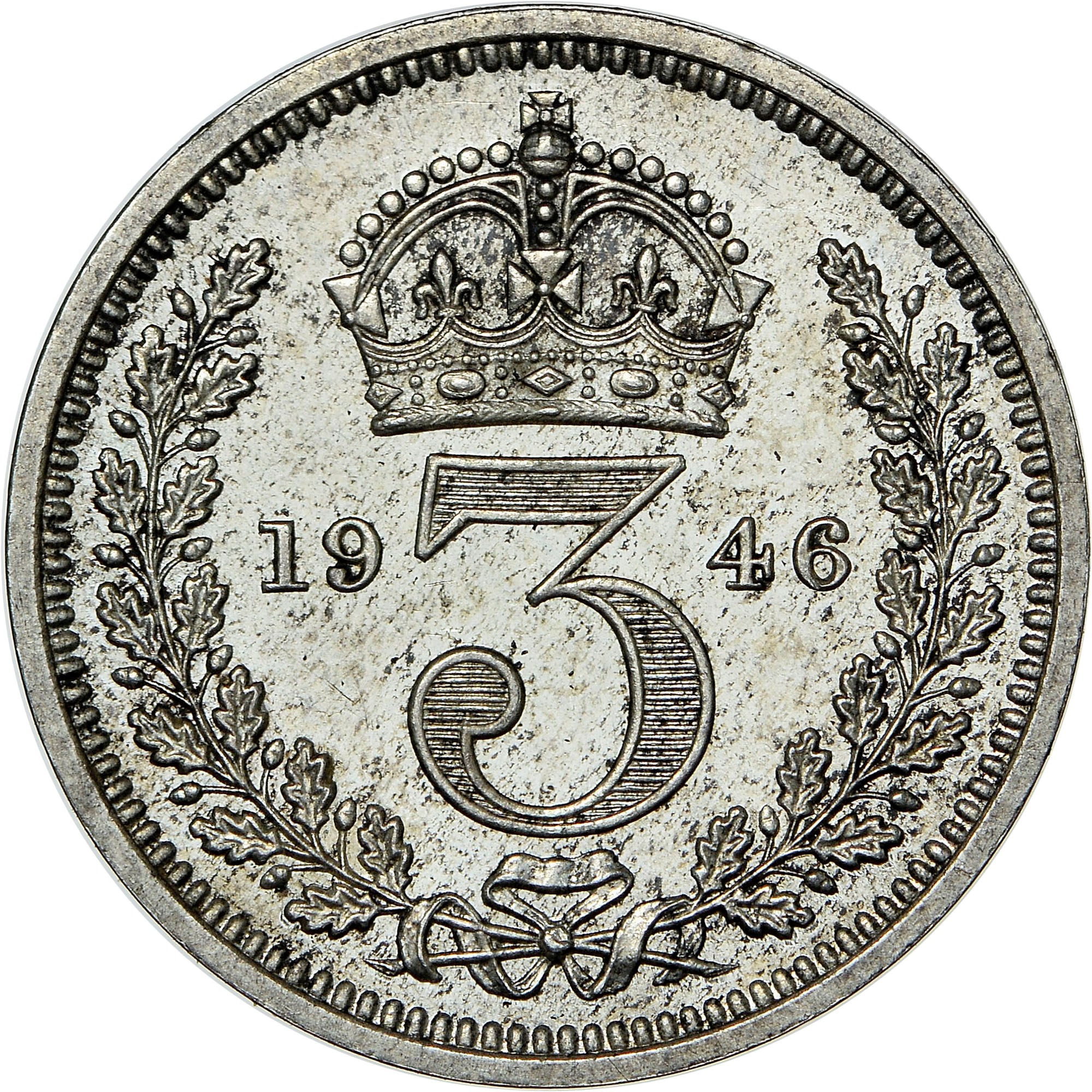 Great Britain 3 Pence KM 850 Prices & Values | NGC