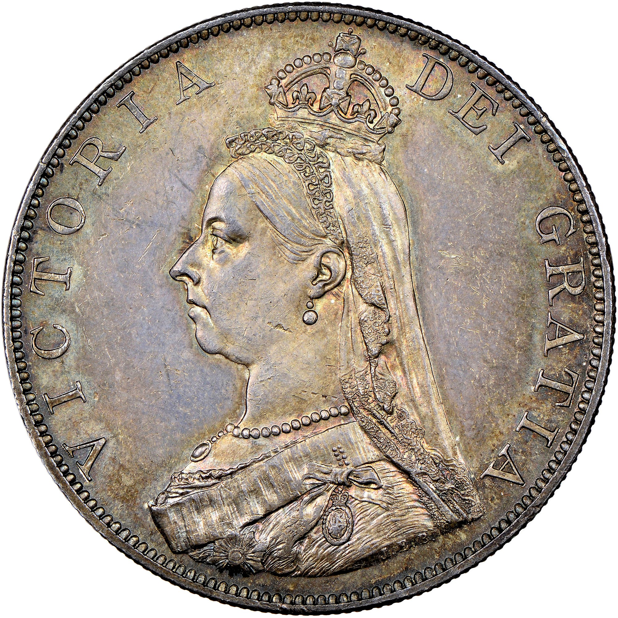 Great Britain Double Florin KM 763 Prices & Values | NGC