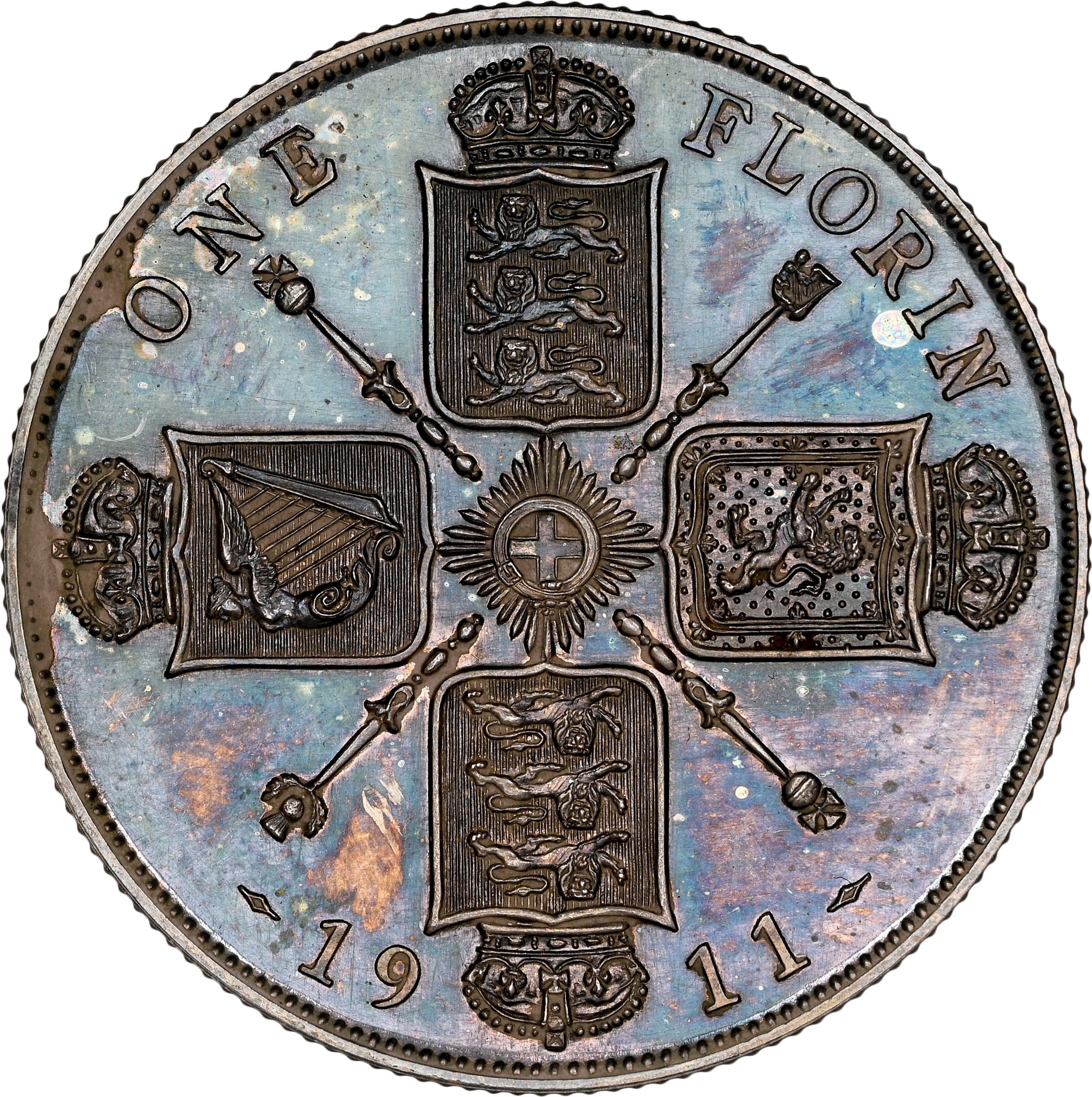 Great Britain Florin KM 817 Prices & Values | NGC