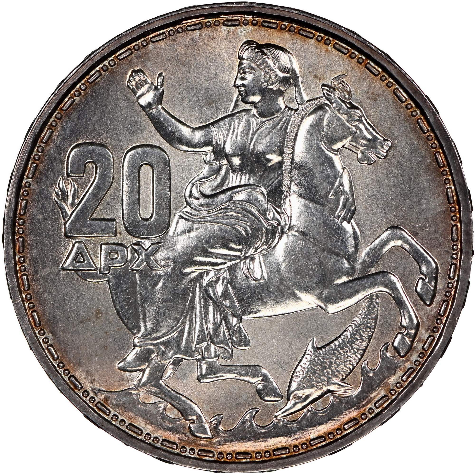 Greece 20 Drachmai KM 85 Prices & Values | NGC