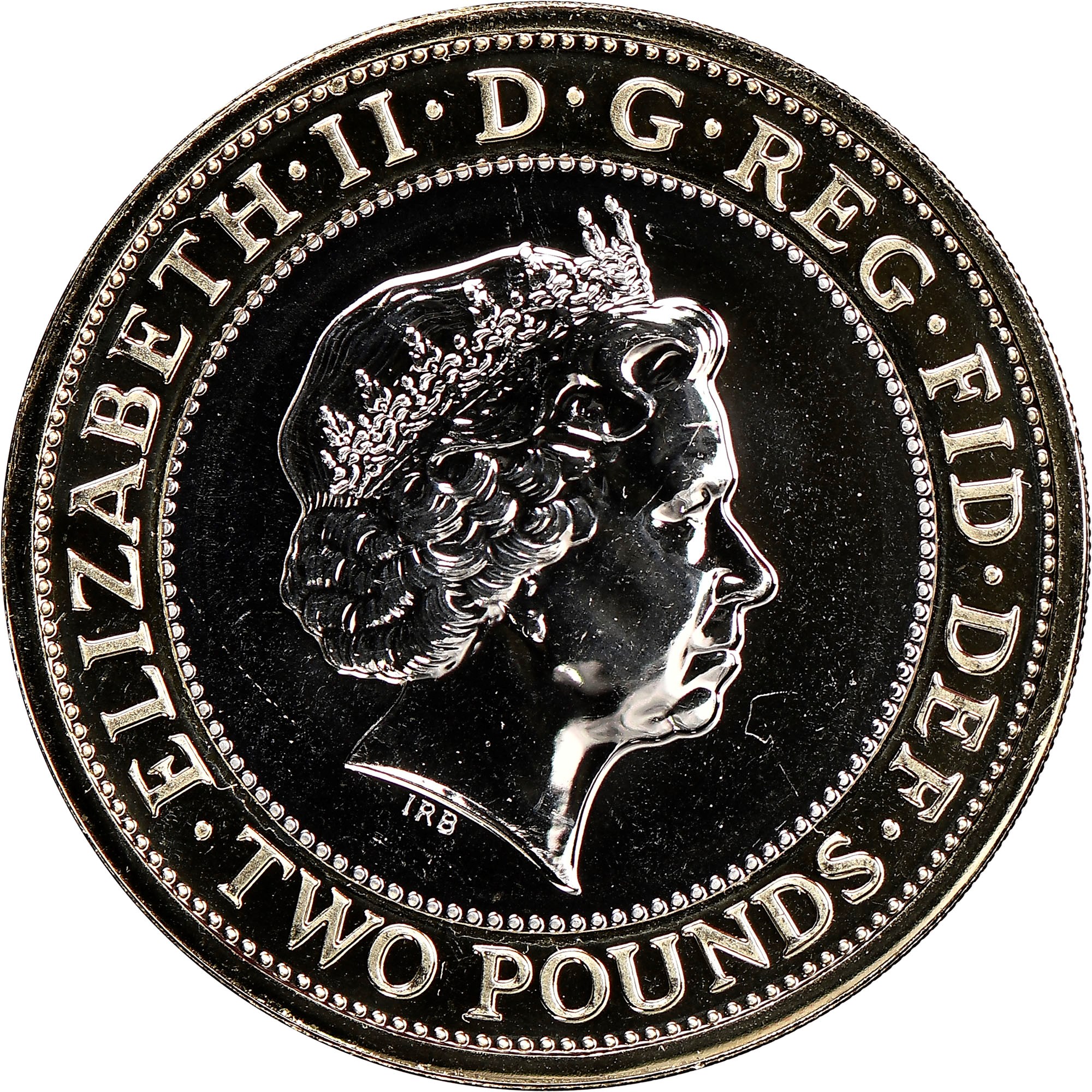 Great Britain 2 Pounds KM 1239a Prices & Values | NGC