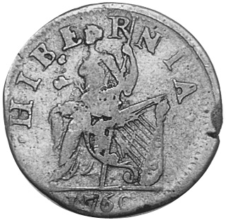 United States Colonial America EARLY COLONIAL AMERICAN TOKENS Halfpenn