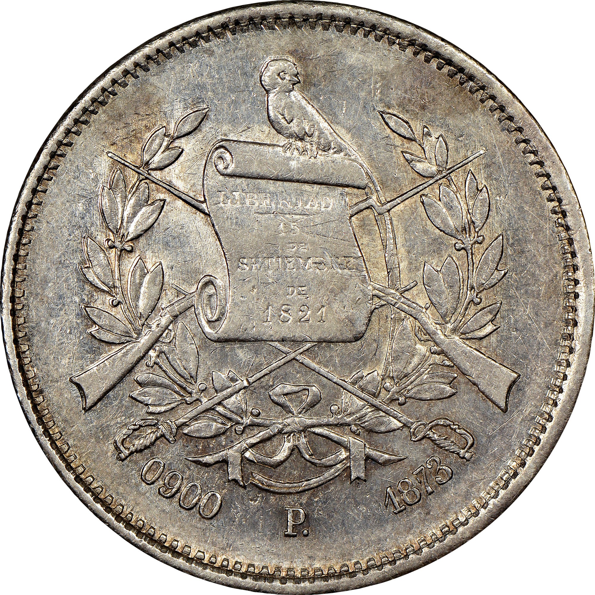 Guatemalan Quetzal Coin Peace