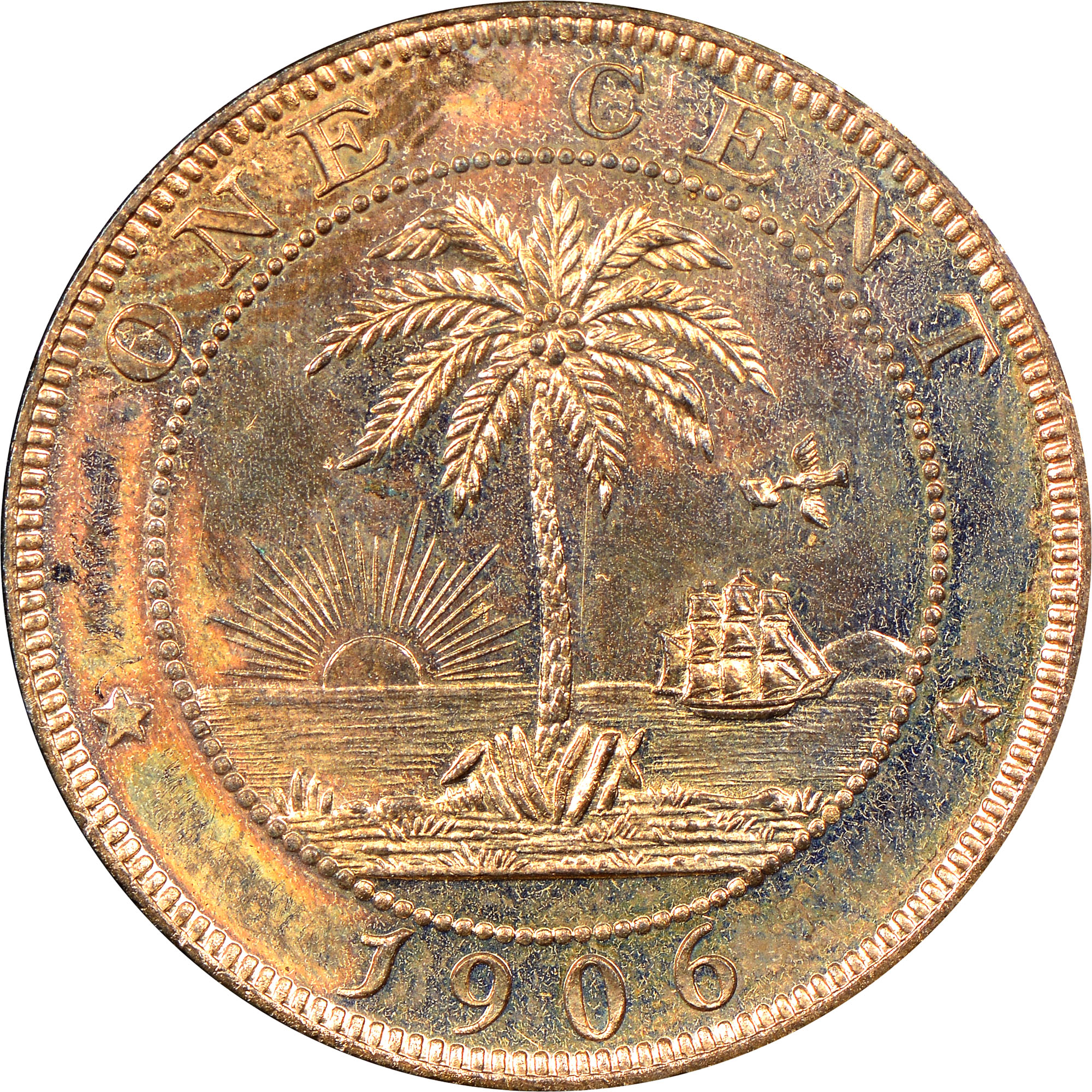 Liberia Cent KM 5 Prices & Values | NGC