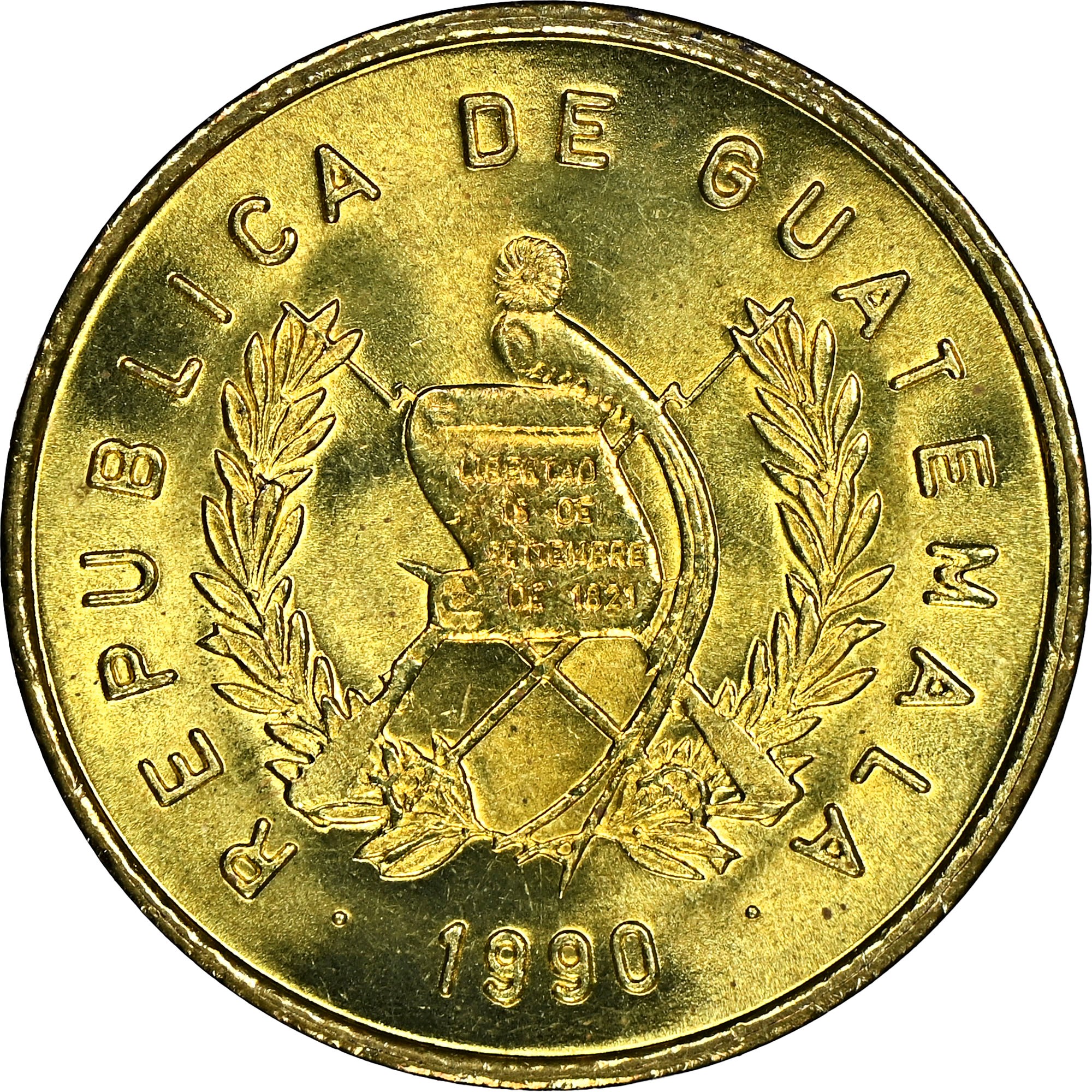 Guatemala Centavo KM 275.3 Prices & Values | NGC