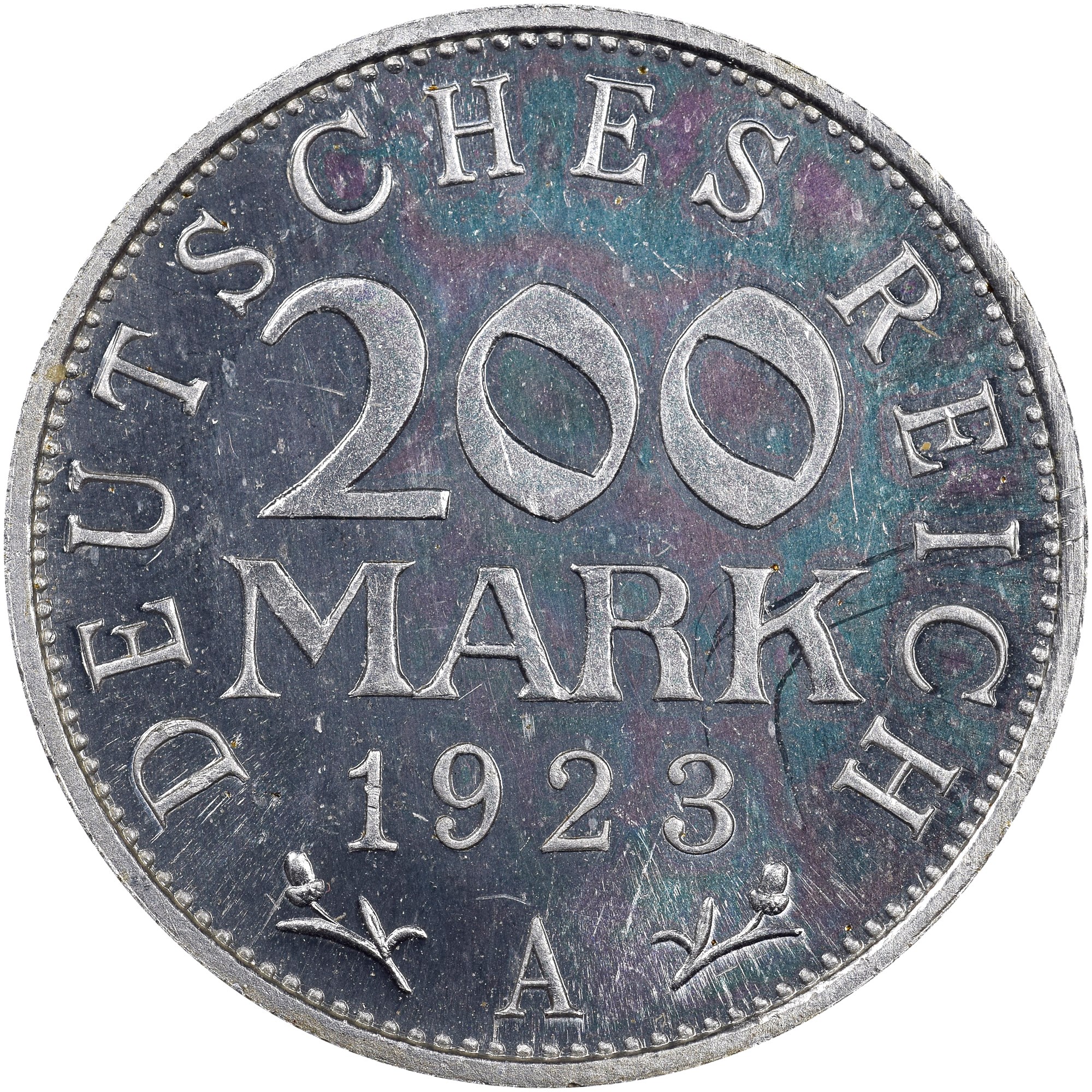 Germany - Weimar Republic 200 Mark KM 35 Prices & Values | NGC