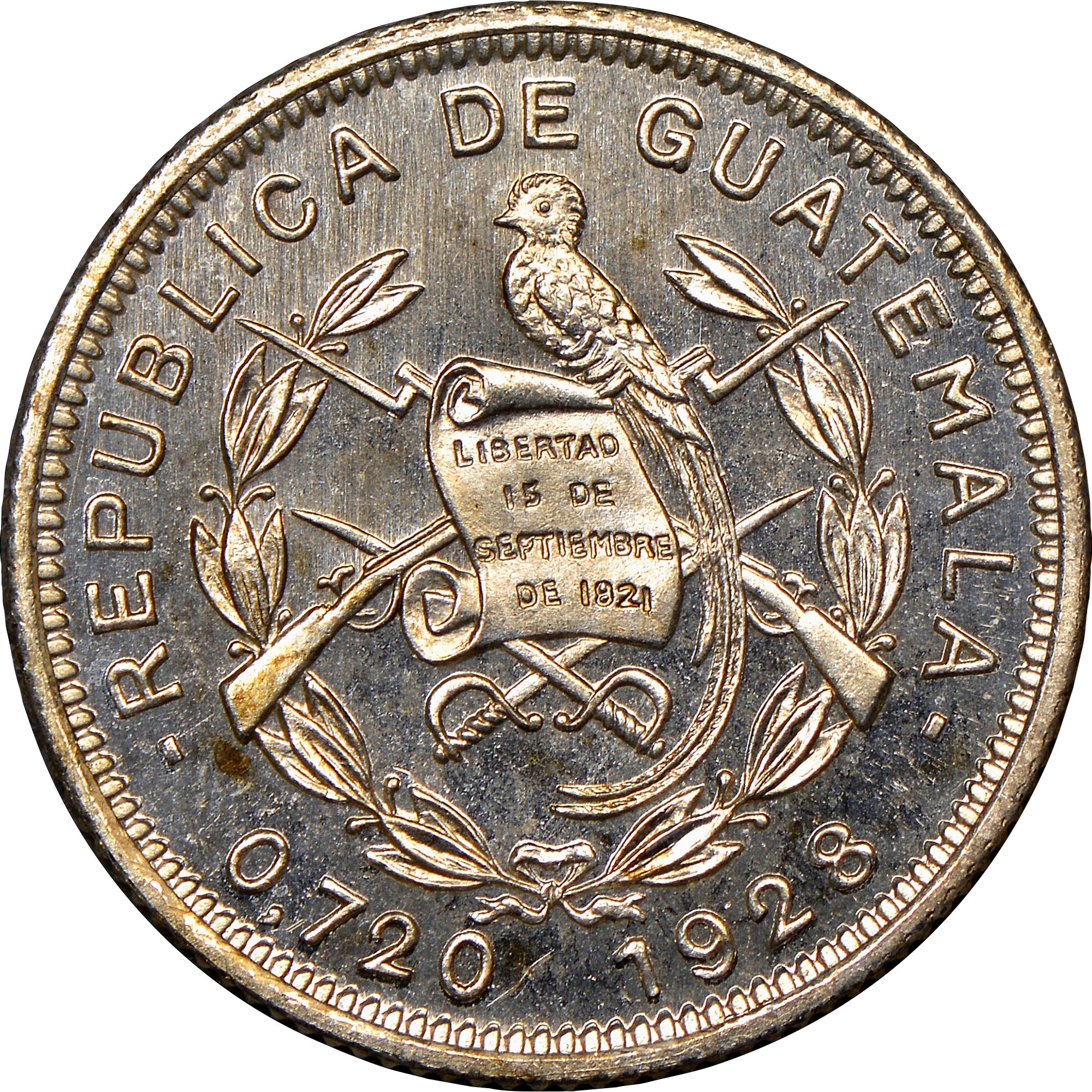 Guatemala 5 Centavos KM 238.2 Prices & Values | NGC