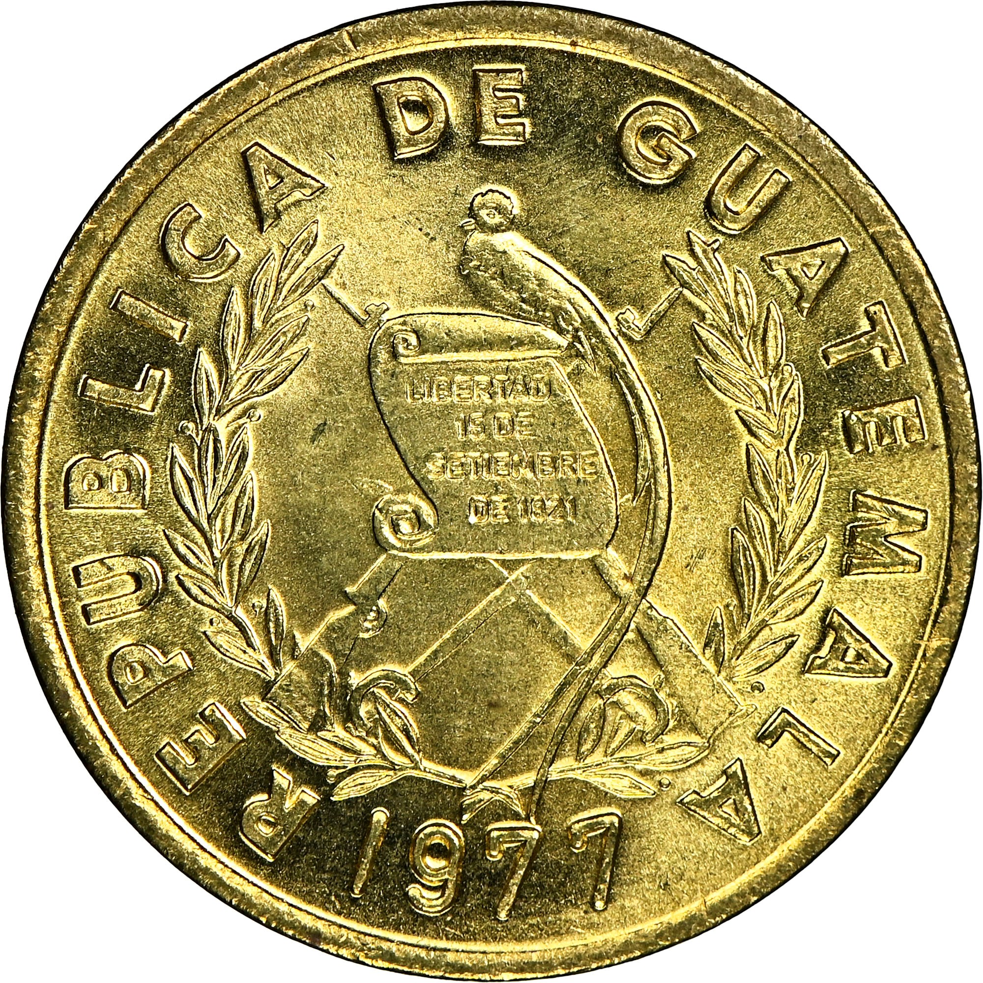 Guatemala Centavo KM 275.1 Prices & Values | NGC