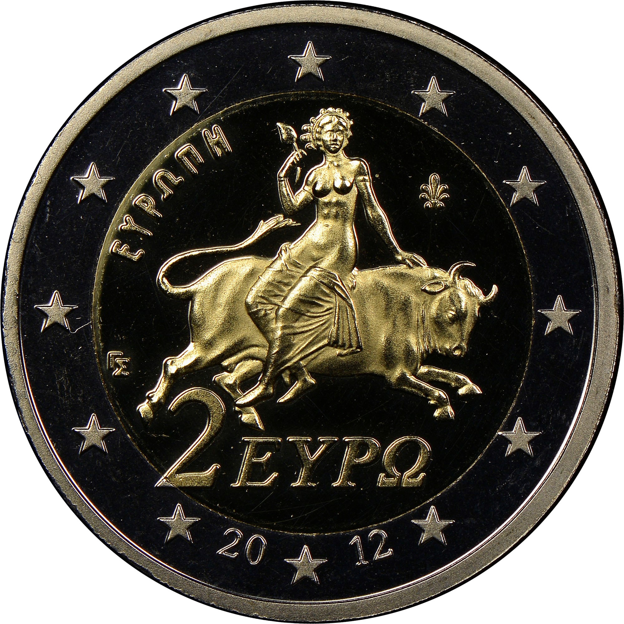Greece 2 Euro KM 215 Prices & Values | NGC