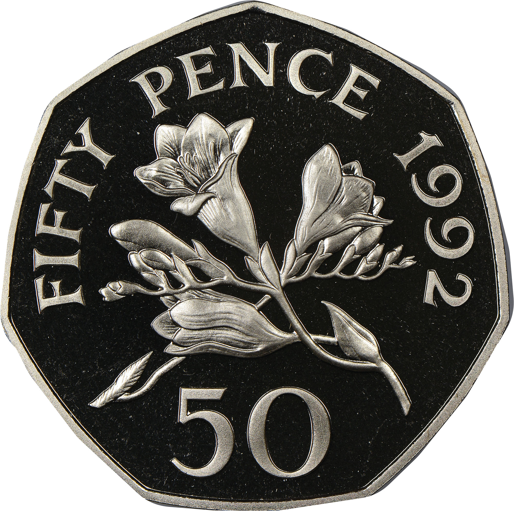 Guernsey 50 Pence KM 45.1.1 Prices & Values | NGC