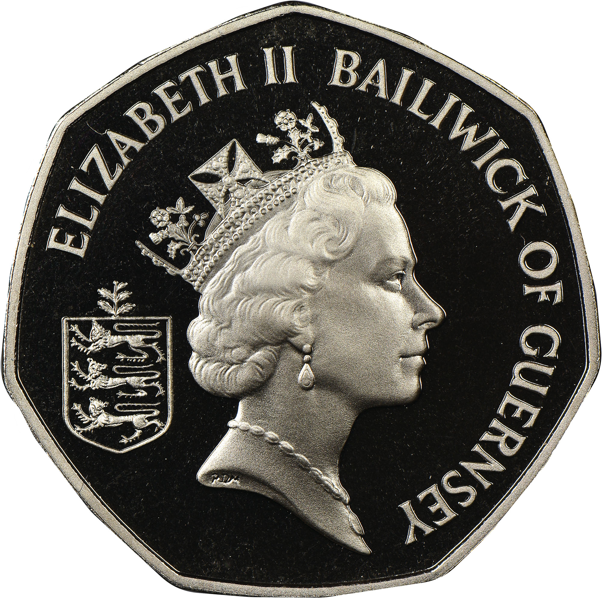 Guernsey 50 Pence KM 45.1.1 Prices & Values | NGC