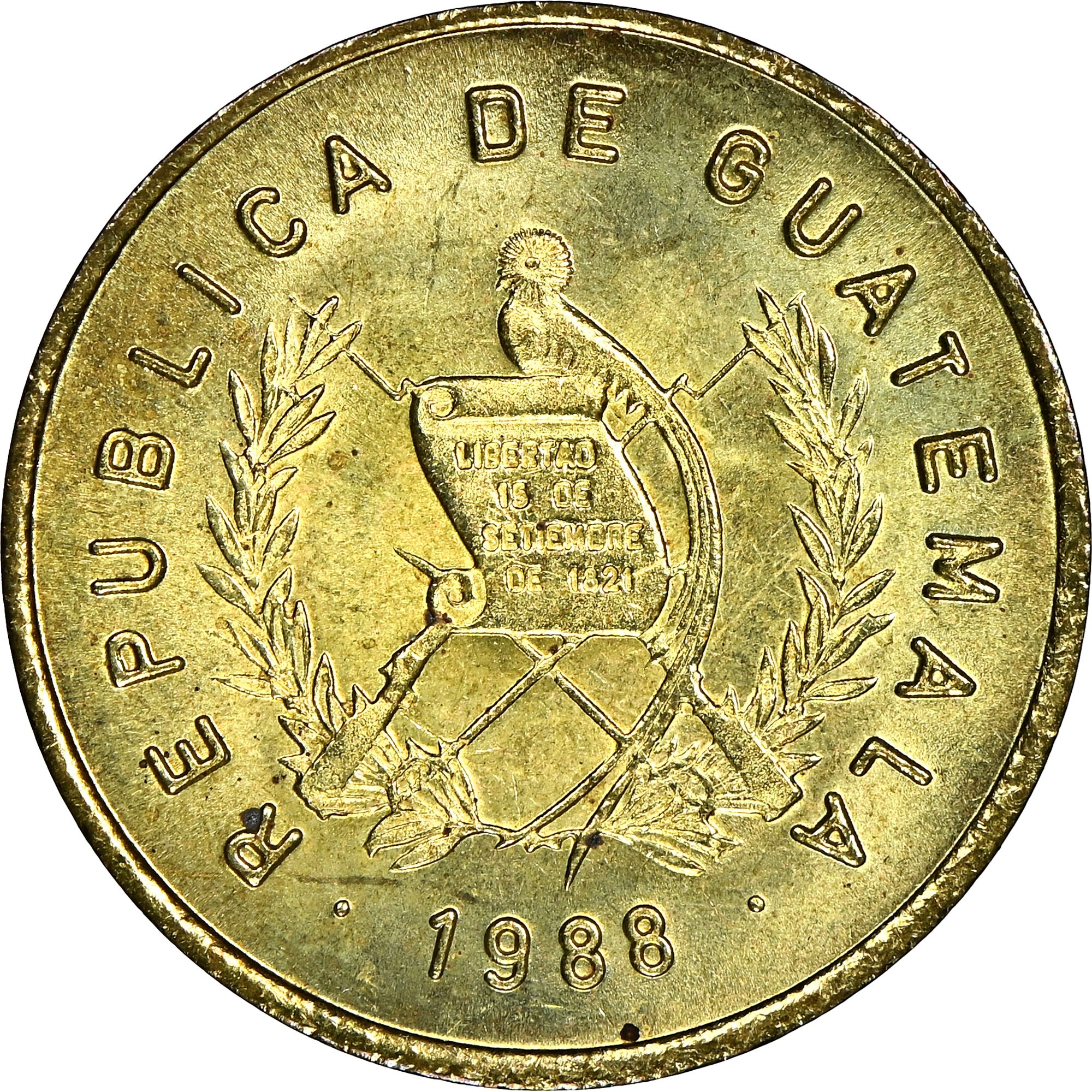 Guatemala Centavo KM 275.3 Prices & Values | NGC