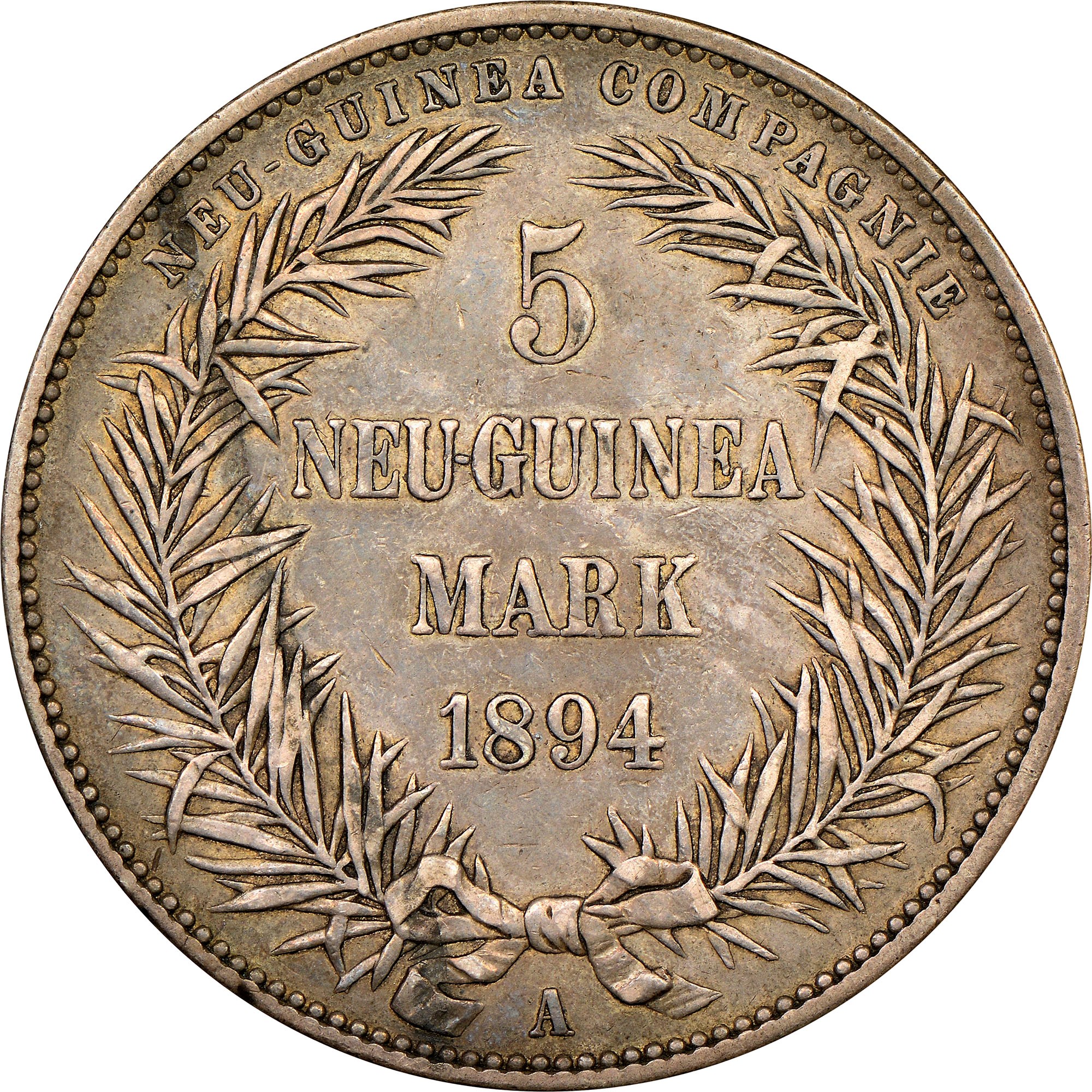 German New Guinea 5 Mark KM 7 Prices & Values | NGC