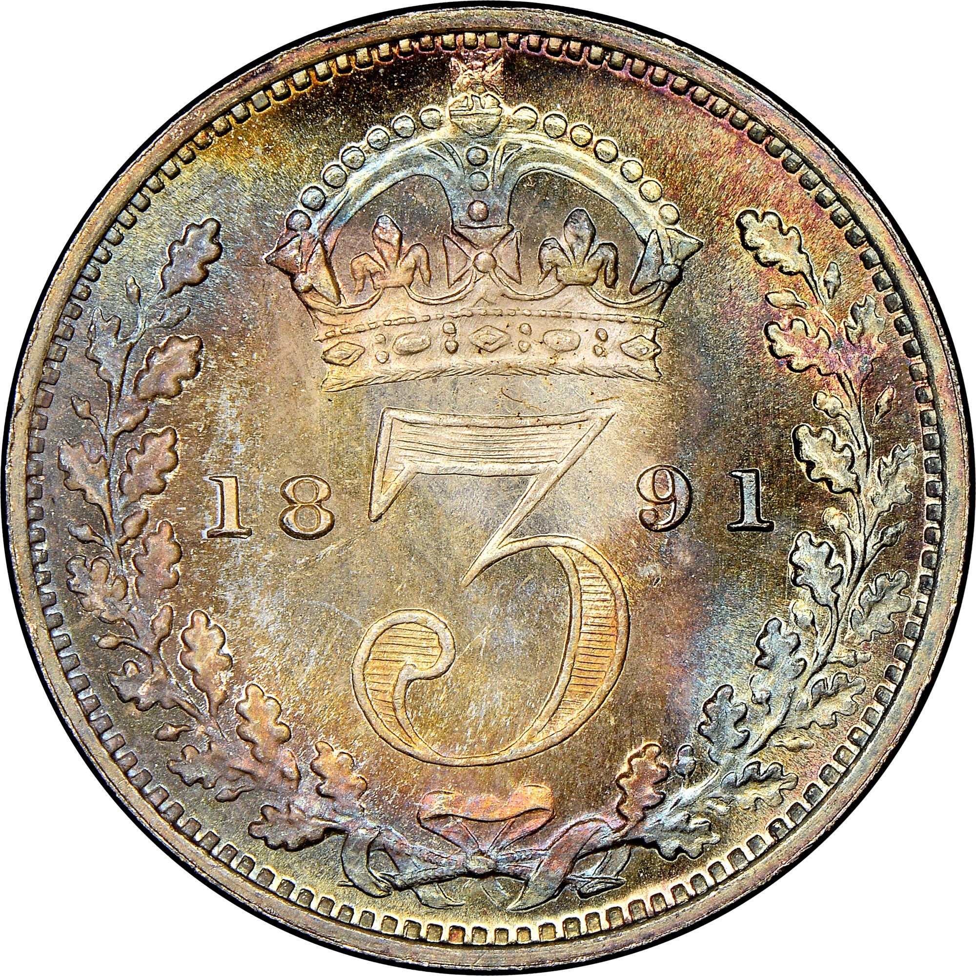 Great Britain 3 Pence KM 758 Prices & Values | NGC