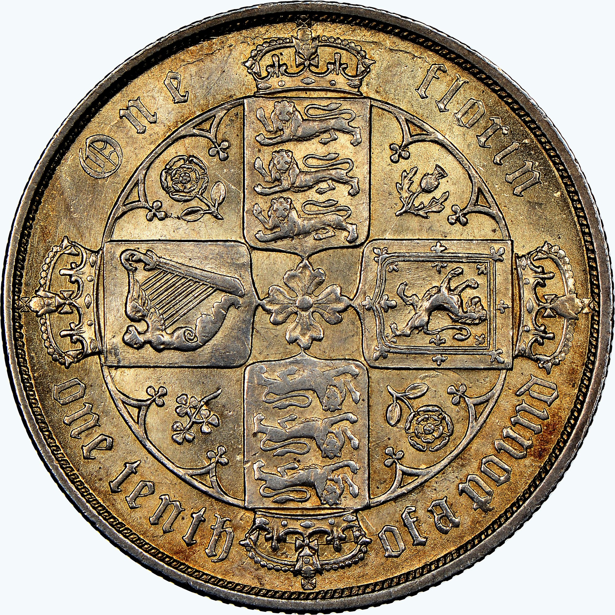 Great Britain Florin KM 746.4 Prices & Values | NGC