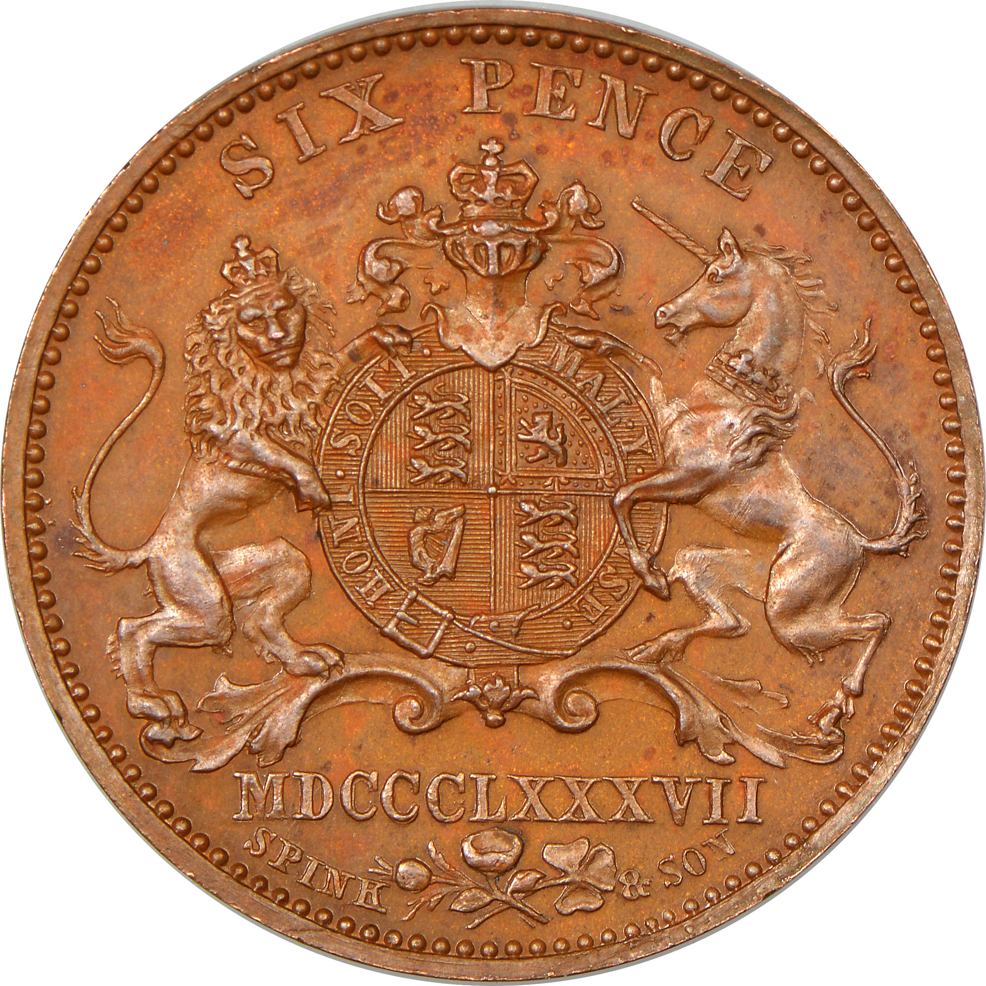 Great Britain 6 Pence X 55b Prices & Values | NGC