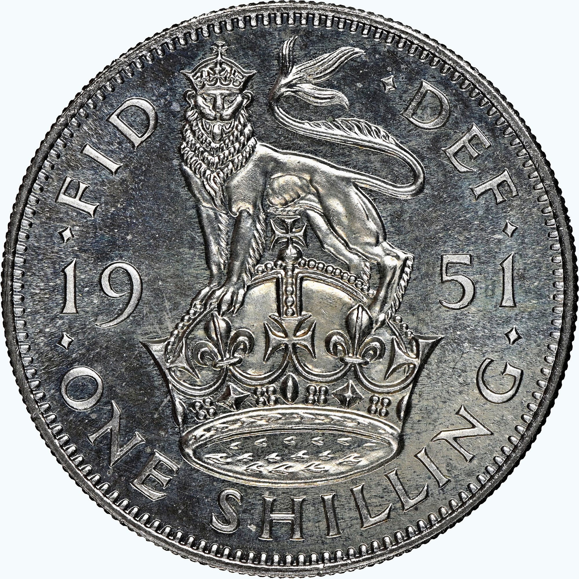 Great Britain Shilling KM 876 Prices & Values | NGC