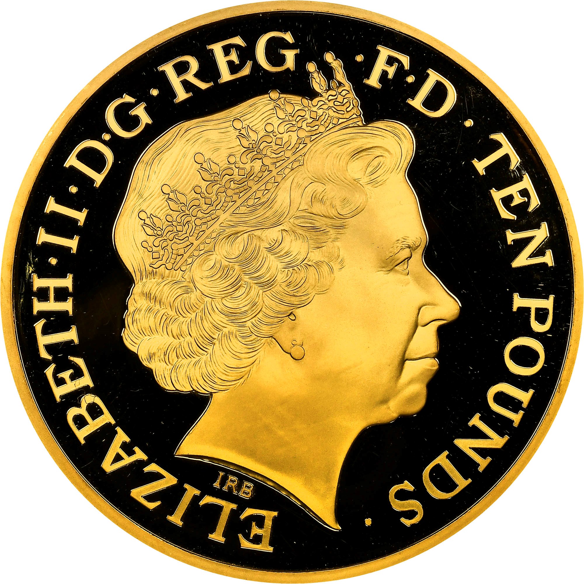 Great Britain 10 Pounds KM 1227a Prices & Values | NGC