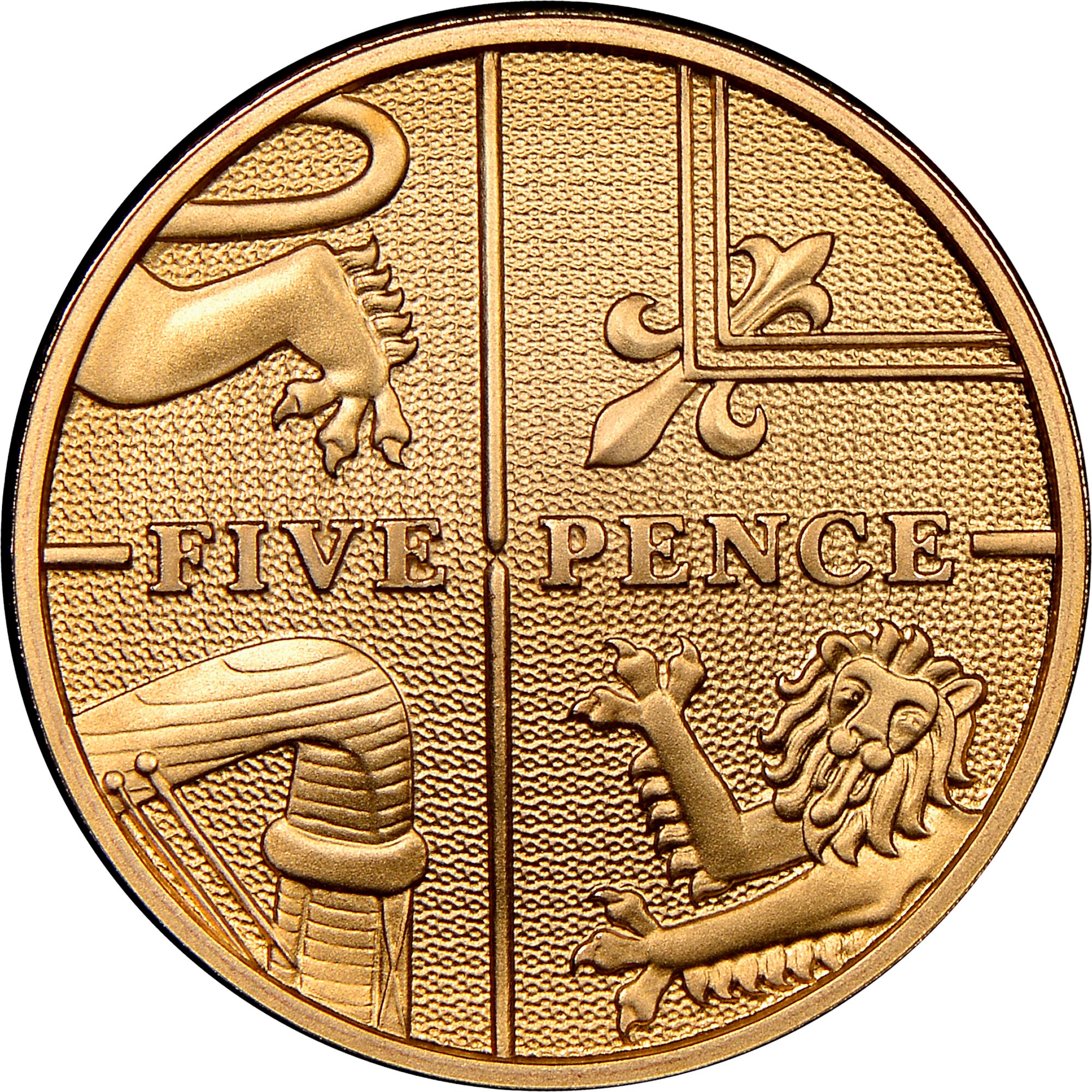 Great Britain 5 Pence KM 1109d Prices & Values | NGC