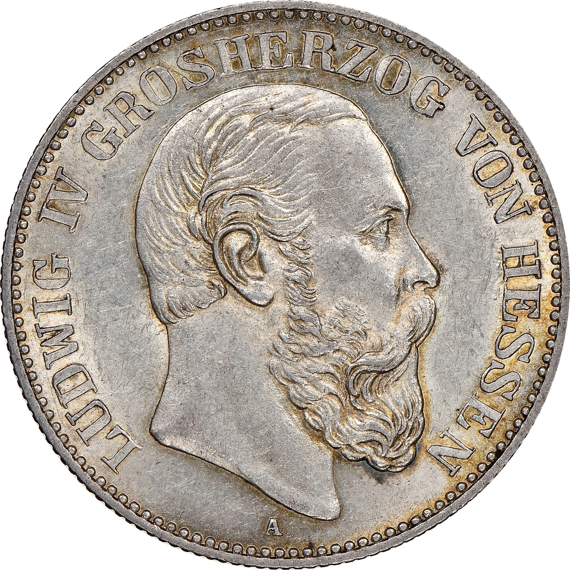 German States HESSE-DARMSTADT 2 Mark KM 359 Prices & Values | NGC