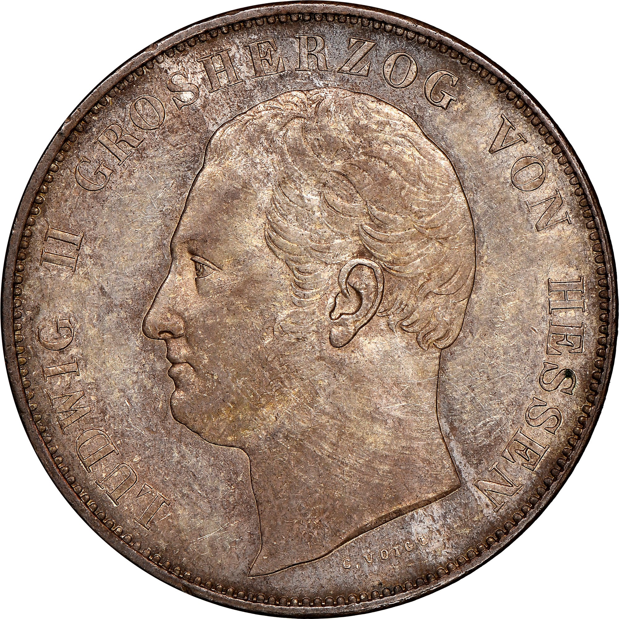 German States HESSE-DARMSTADT Thaler KM 298 Prices & Values | NGC