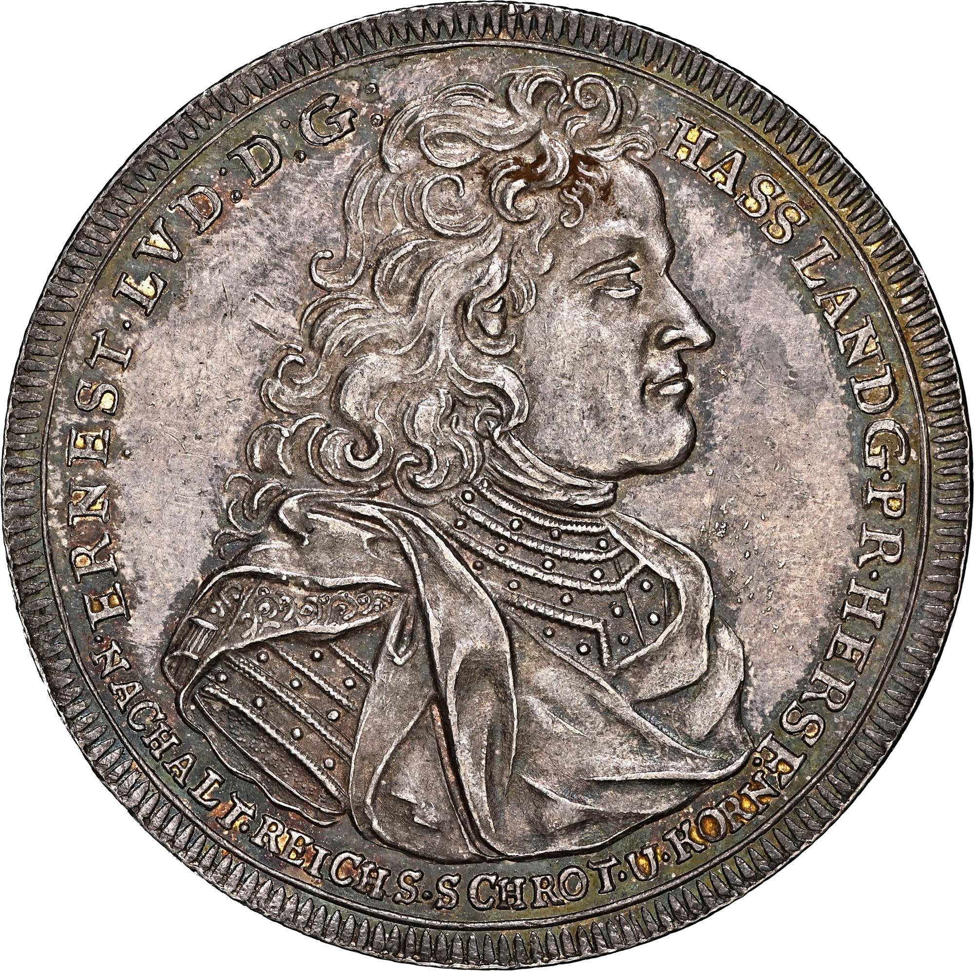 German States HESSE-DARMSTADT Thaler KM 147 Prices & Values | NGC