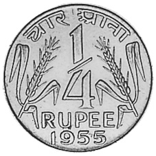 India-Republic 1/4 Rupee KM 5.3 Prices & Values | NGC