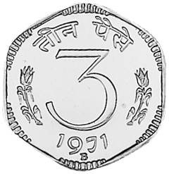 India-Republic 3 Paise KM 14.2 Prices & Values | NGC
