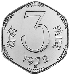 India-Republic 3 Paise KM 15 Prices & Values | NGC