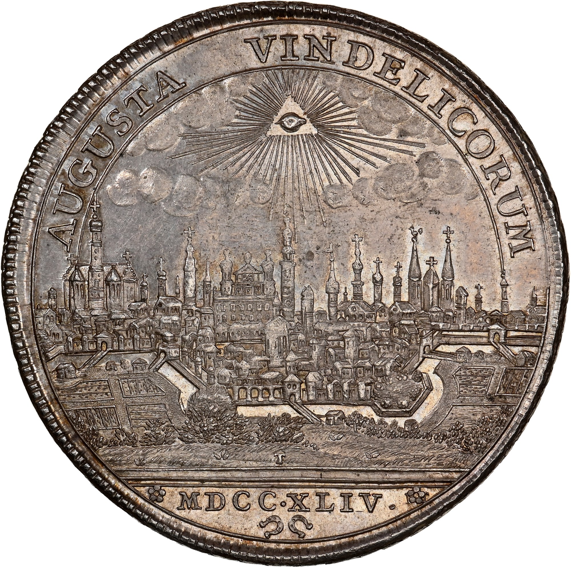 German States AUGSBURG Thaler KM 152 Prices & Values | NGC