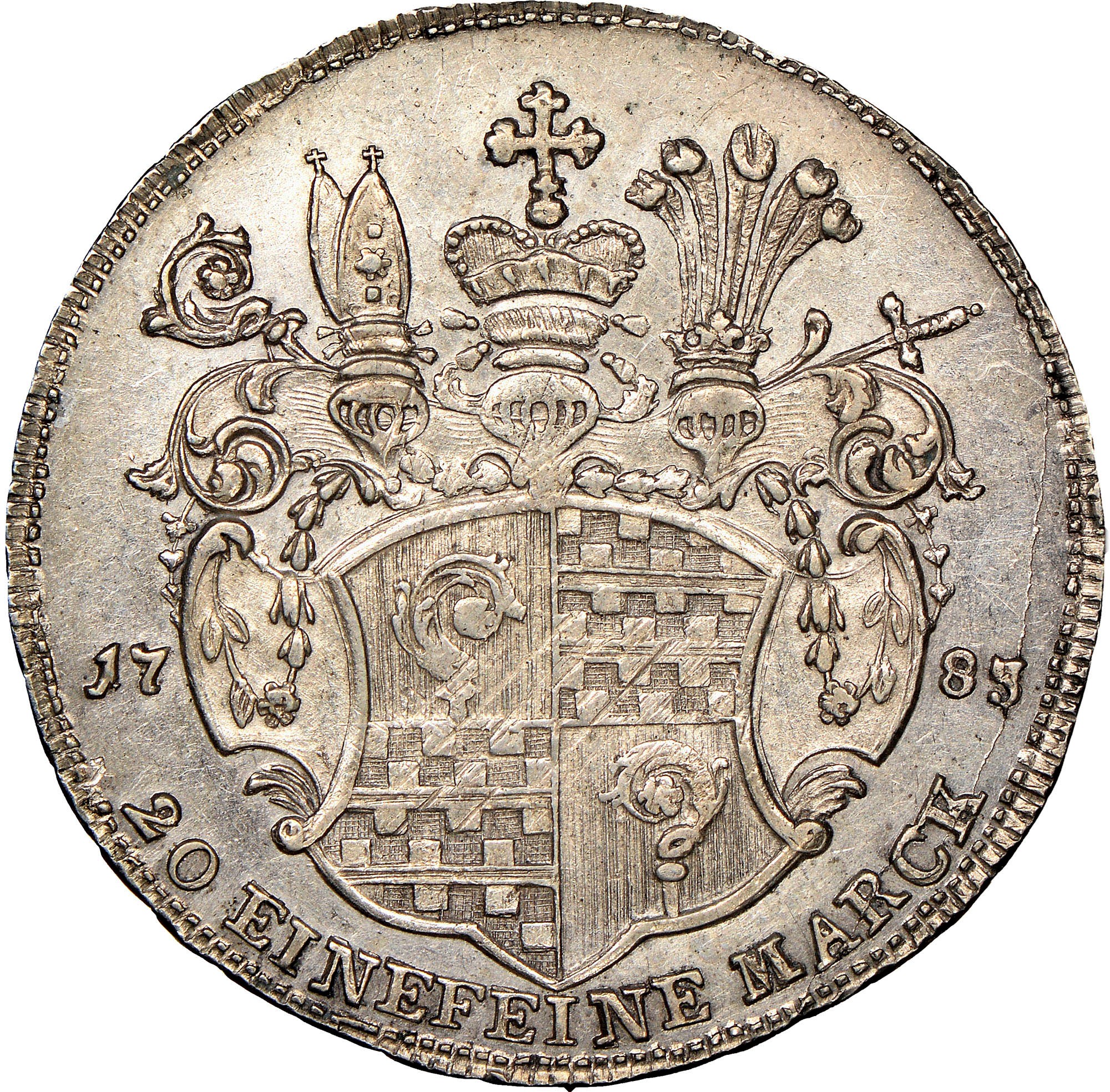 German States EICHSTATT 1/2 Thaler KM 91 Prices & Values | NGC