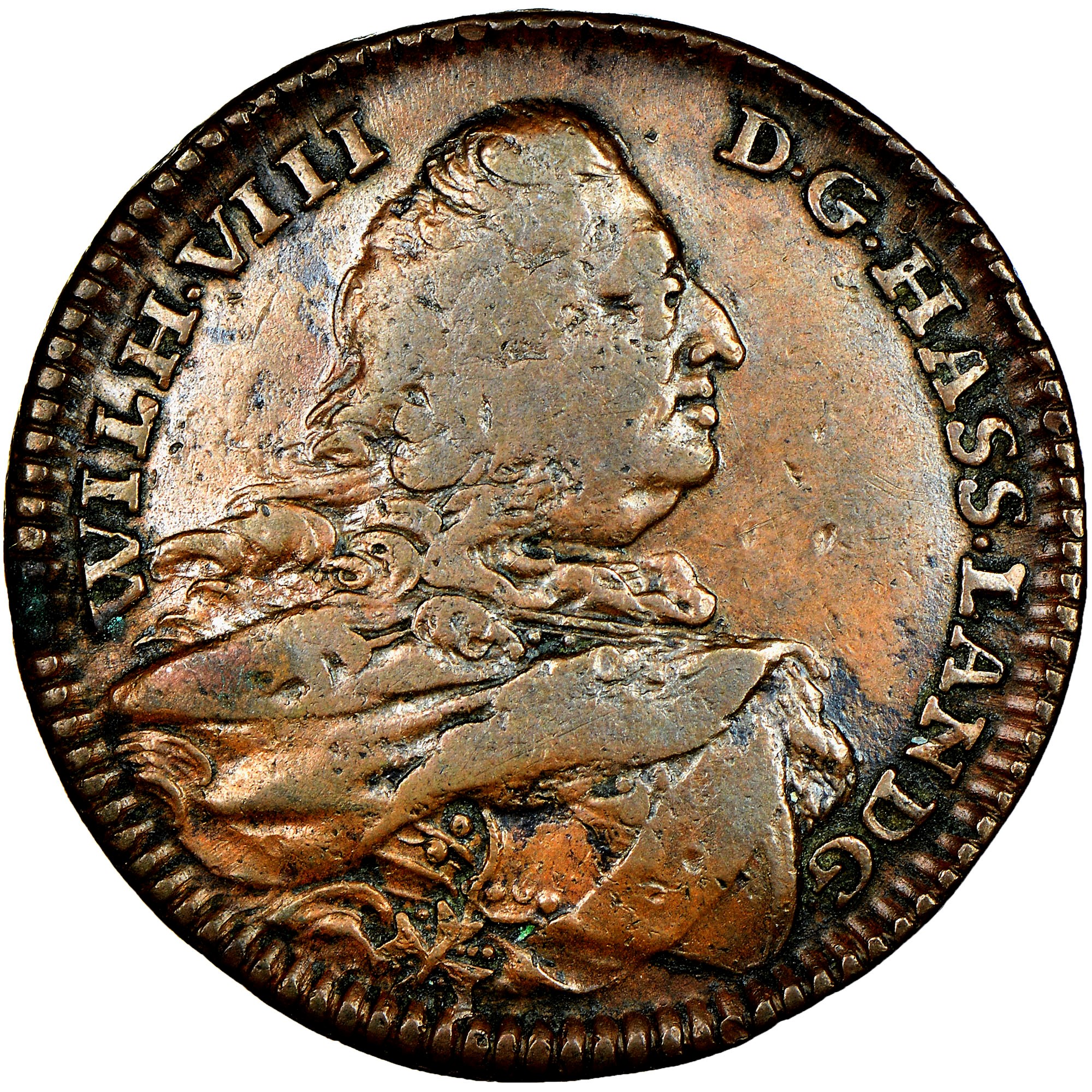 German States HESSE-CASSEL 3 Heller KM 456 Prices & Values | NGC