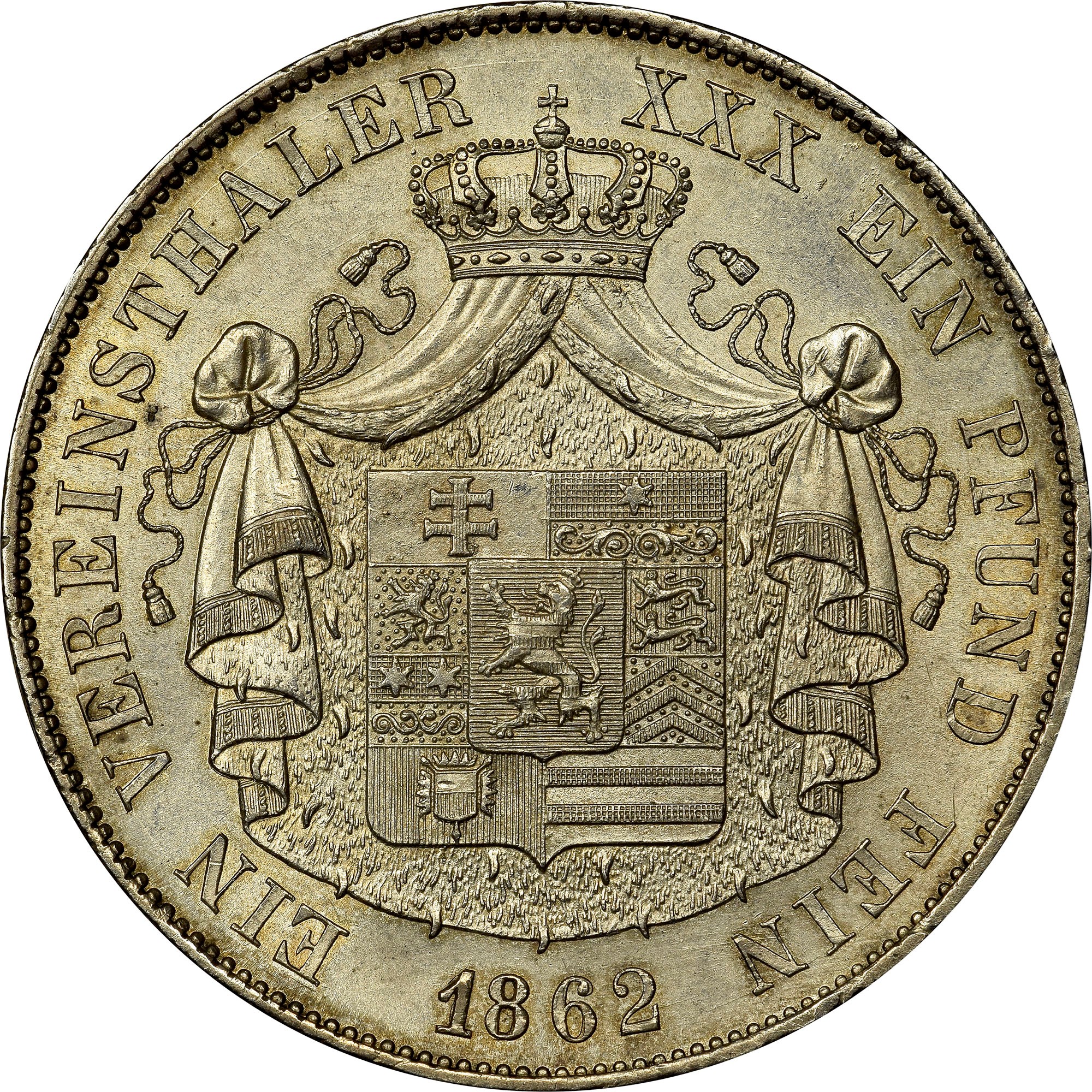 German States HESSE-HOMBURG Thaler KM 20 Prices & Values | NGC